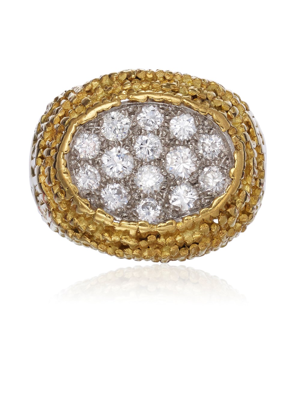 ANDREW GRIMA DIAMOND AND GOLD RING, | Christie’s