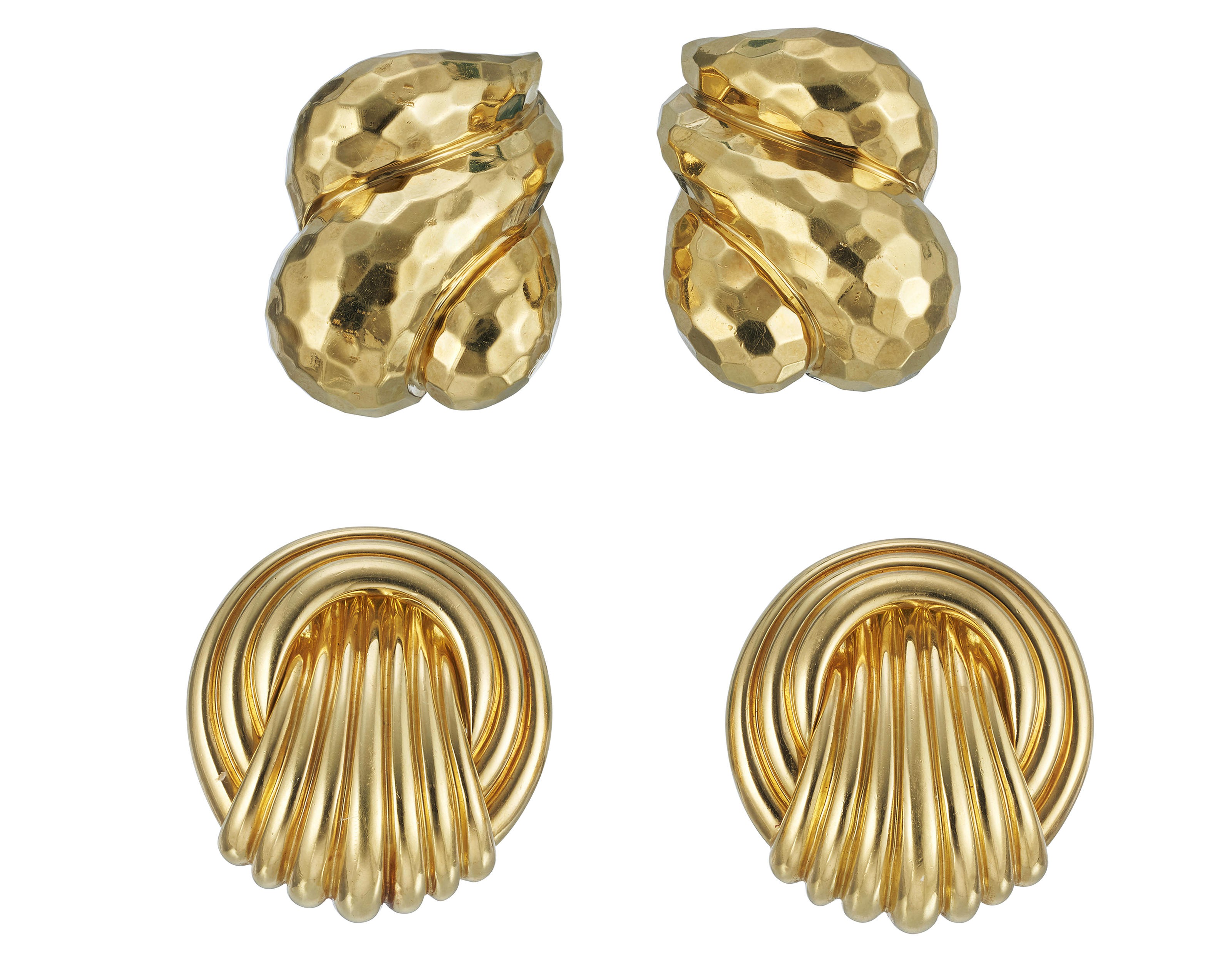 GROUP OF GOLD EARRINGS, | Christie’s