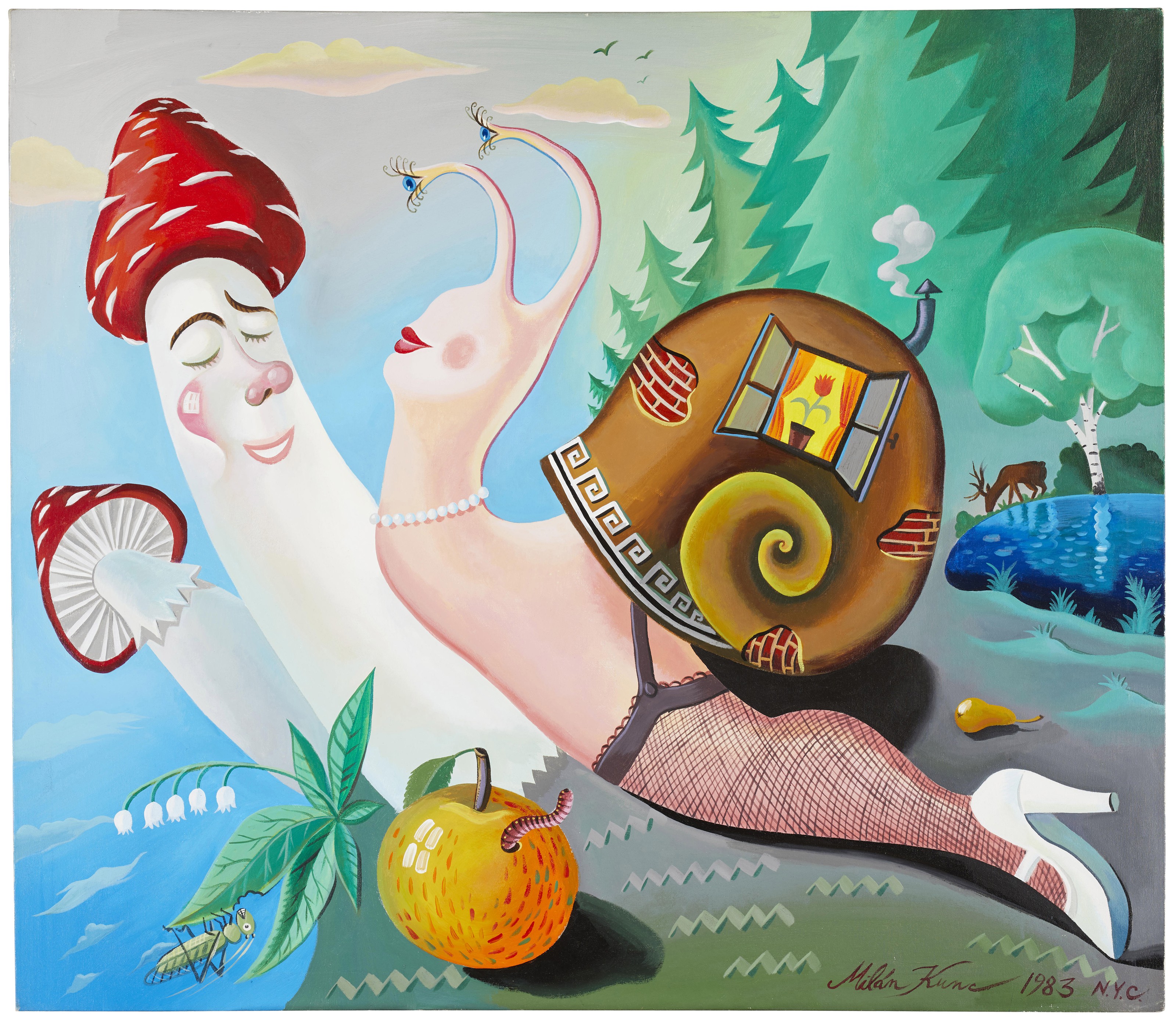 Milan Kunc (b. 1944), Early Morning Rhapsody | Christie’s