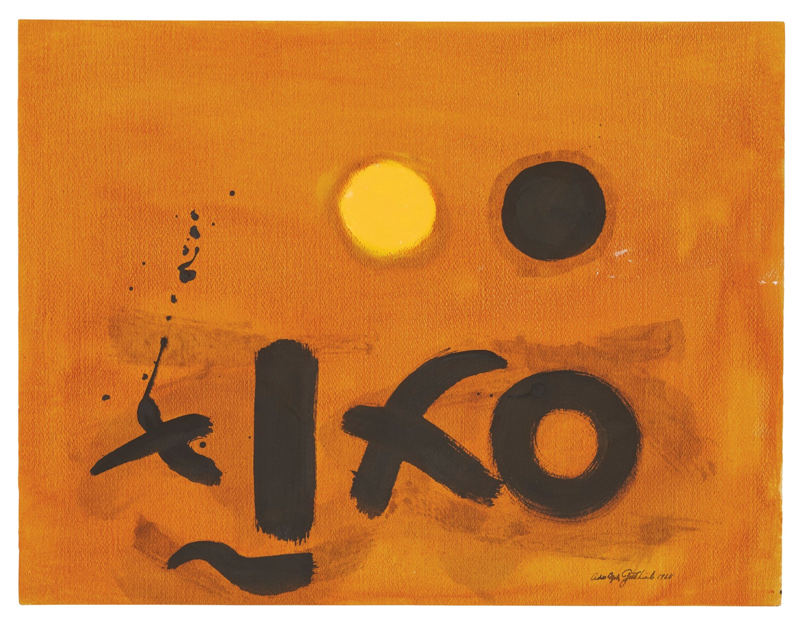 Adolph Gottlieb (1903-1974), Untitled | Christie's