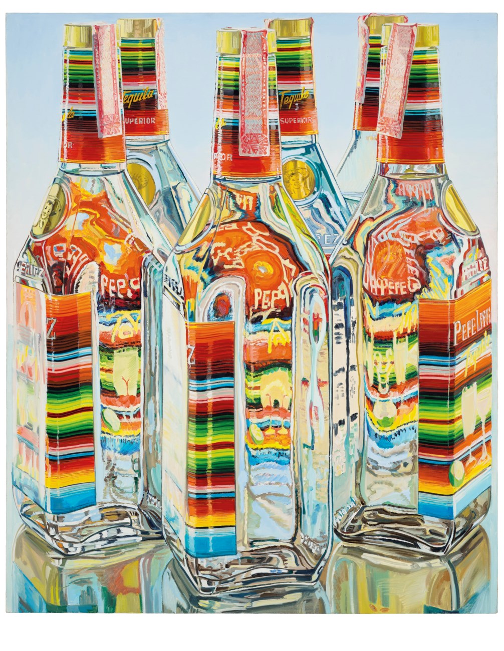 Janet Fish (b. 1938), Tequila Bottles | Christie's