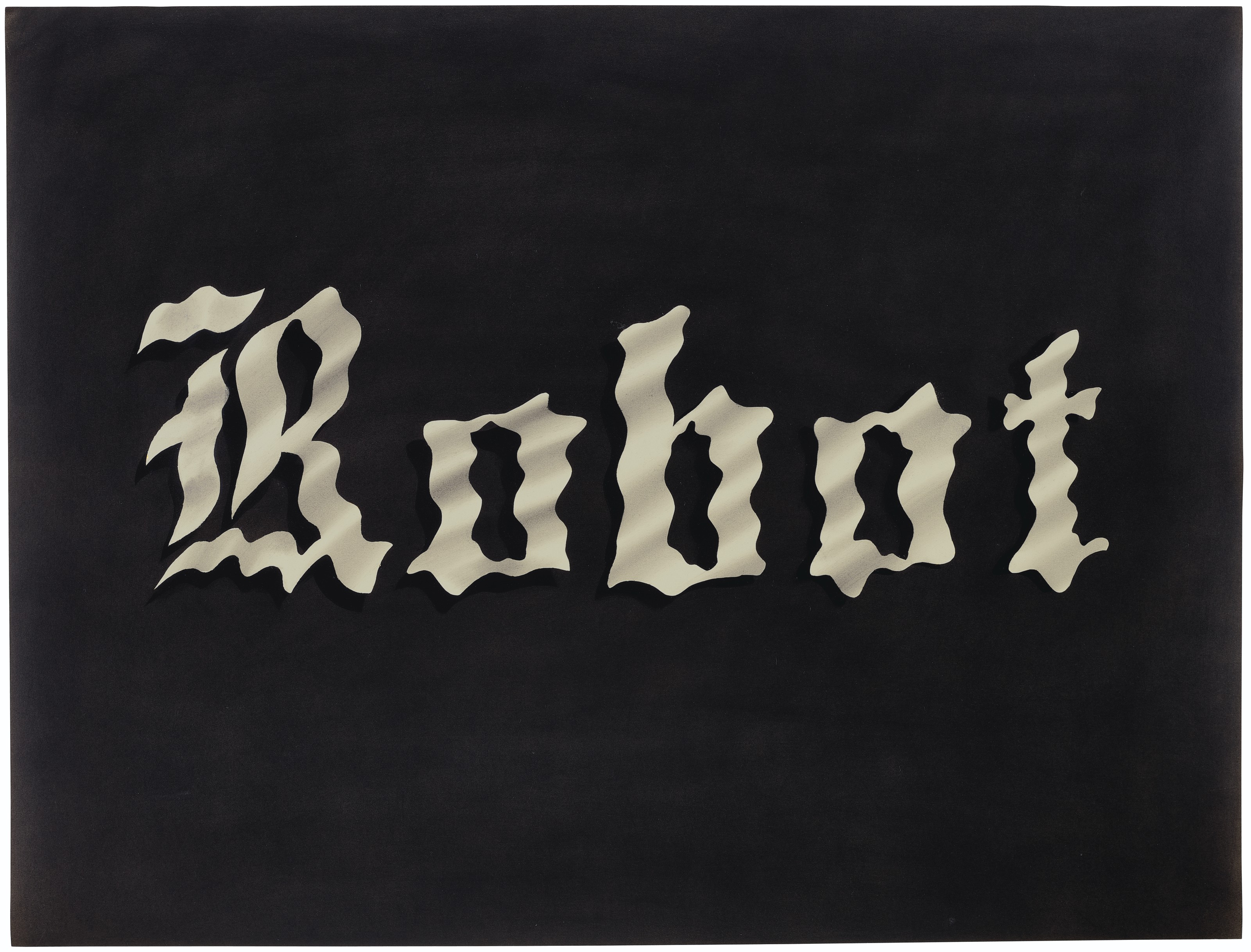 Ed Ruscha, Time Is Up | Christie's