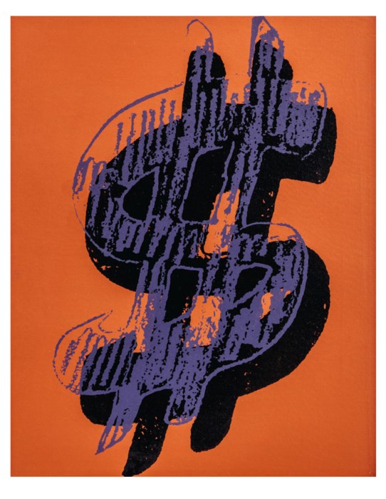 Andy Warhol (1928-1987), Dollar Sign | Christie's