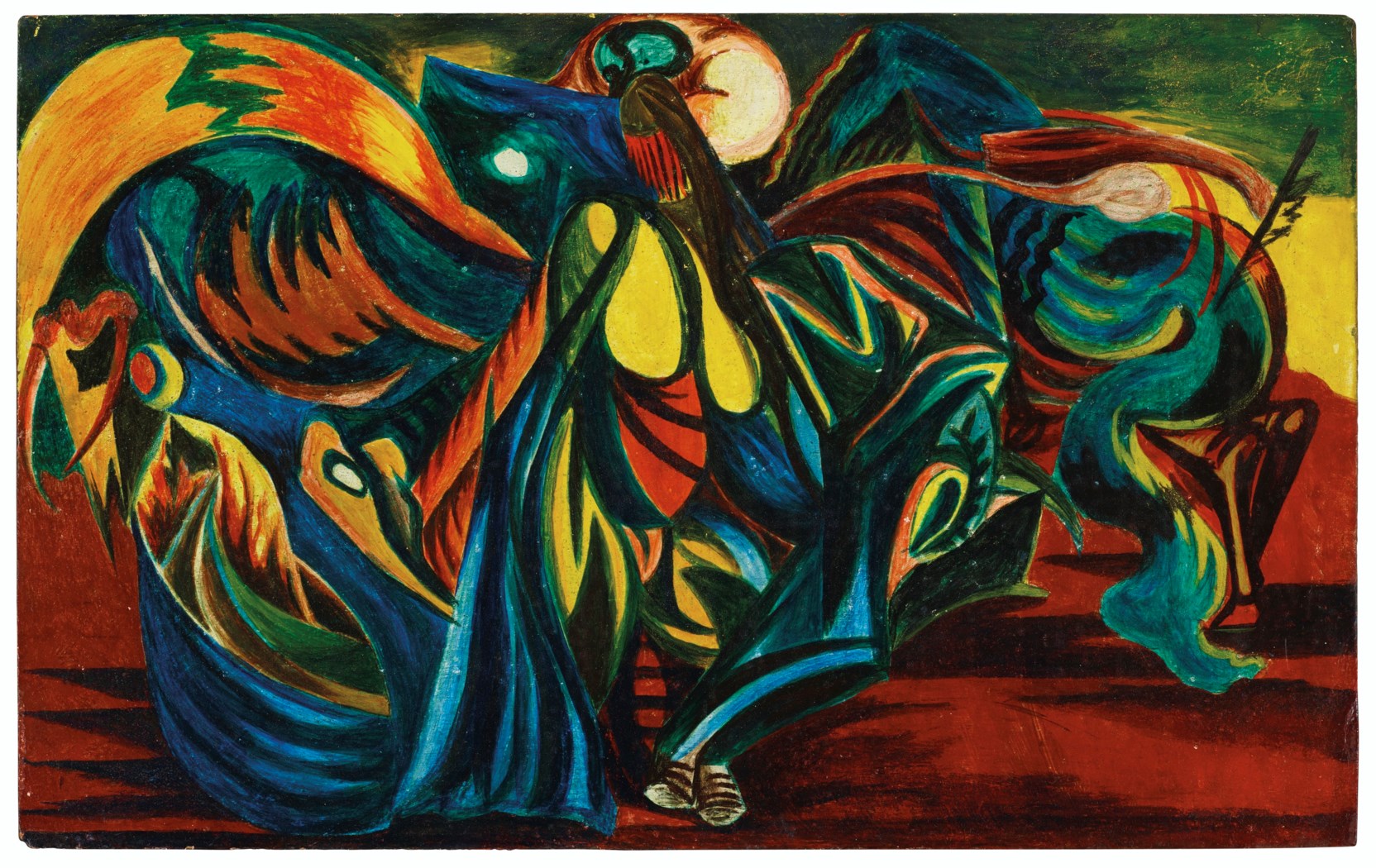 Jackson Pollock (1912-1956), Composition with Oval Forms | Christie's