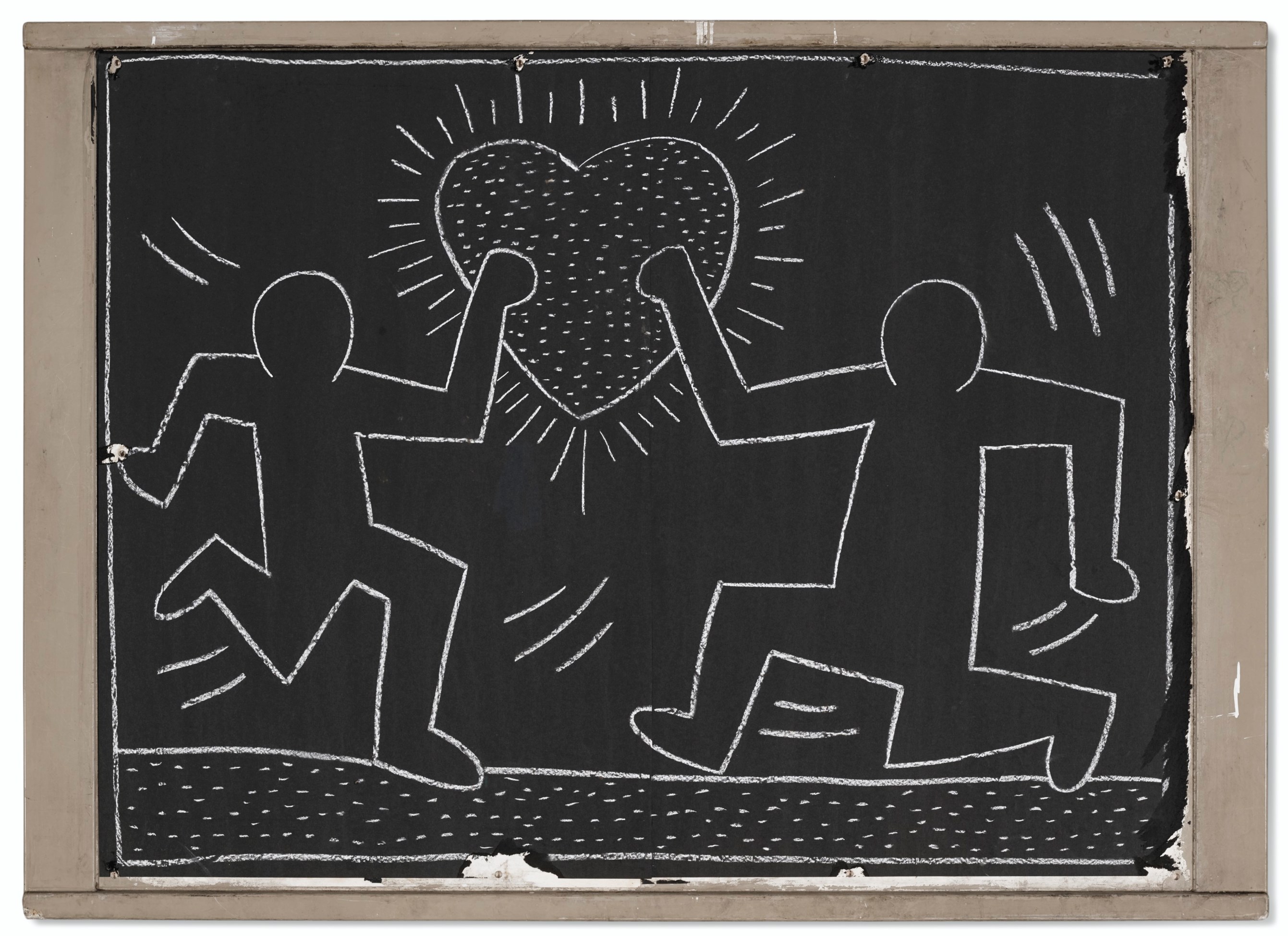 Keith Haring (1958-1990), Untitled (Subway Drawing) | Christie's