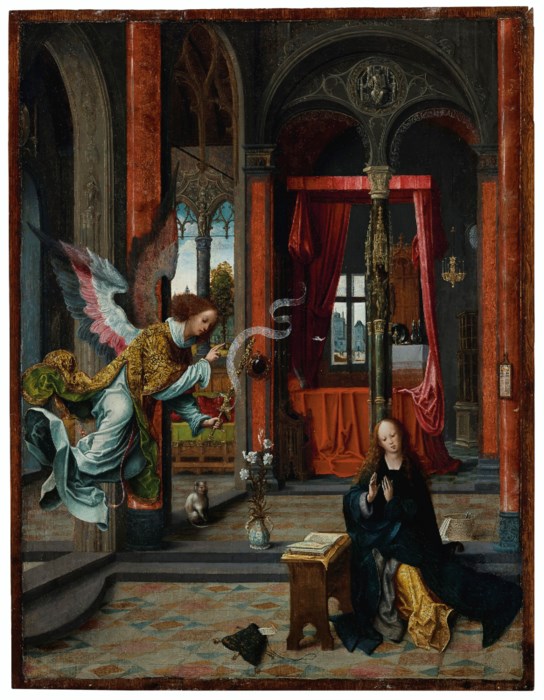 Jan de Beer (Antwerp c. 1475-1528 or earlier), The Annunciation ...