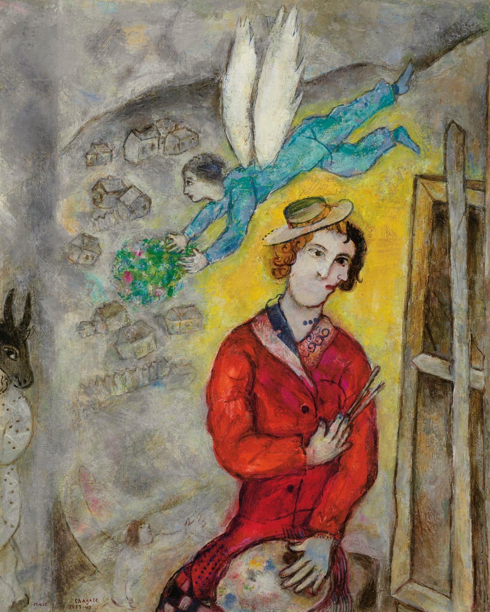 Marc Chagall (1887-1985), Autoportrait | Christie's