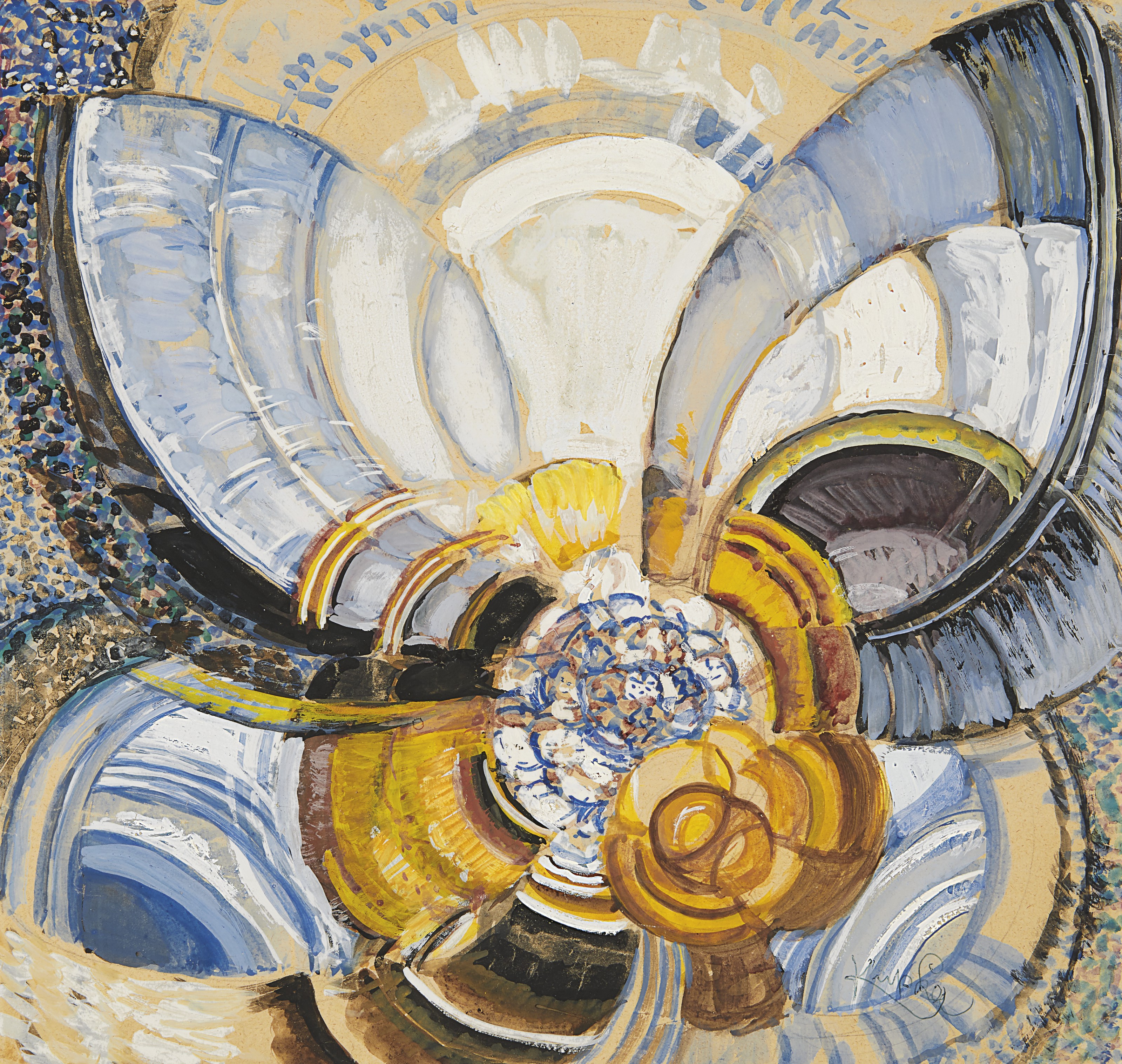 František Kupka (1871-1957) , Autour d'un point | Christie's