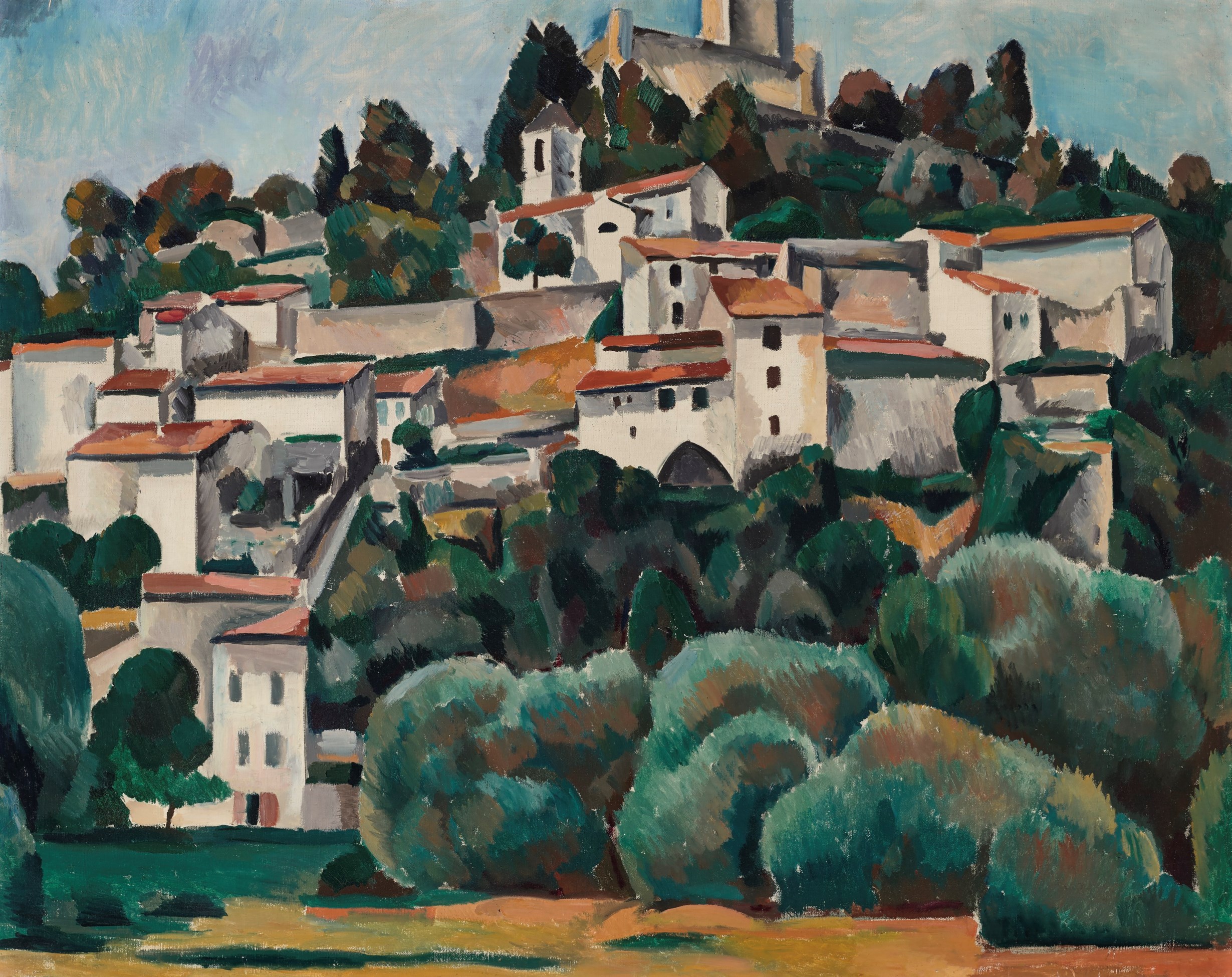 André Derain (1880-1954), Vue de Cagnes | Christie's