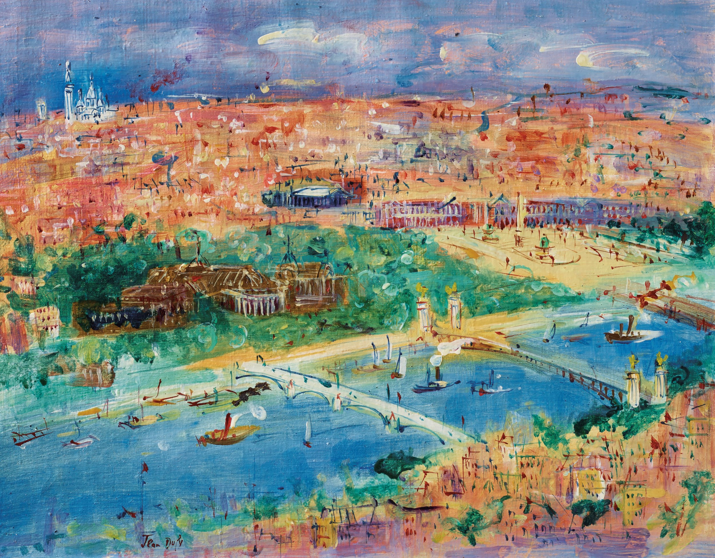 Jean Dufy (1888-1964), Vue de Paris | Christie's