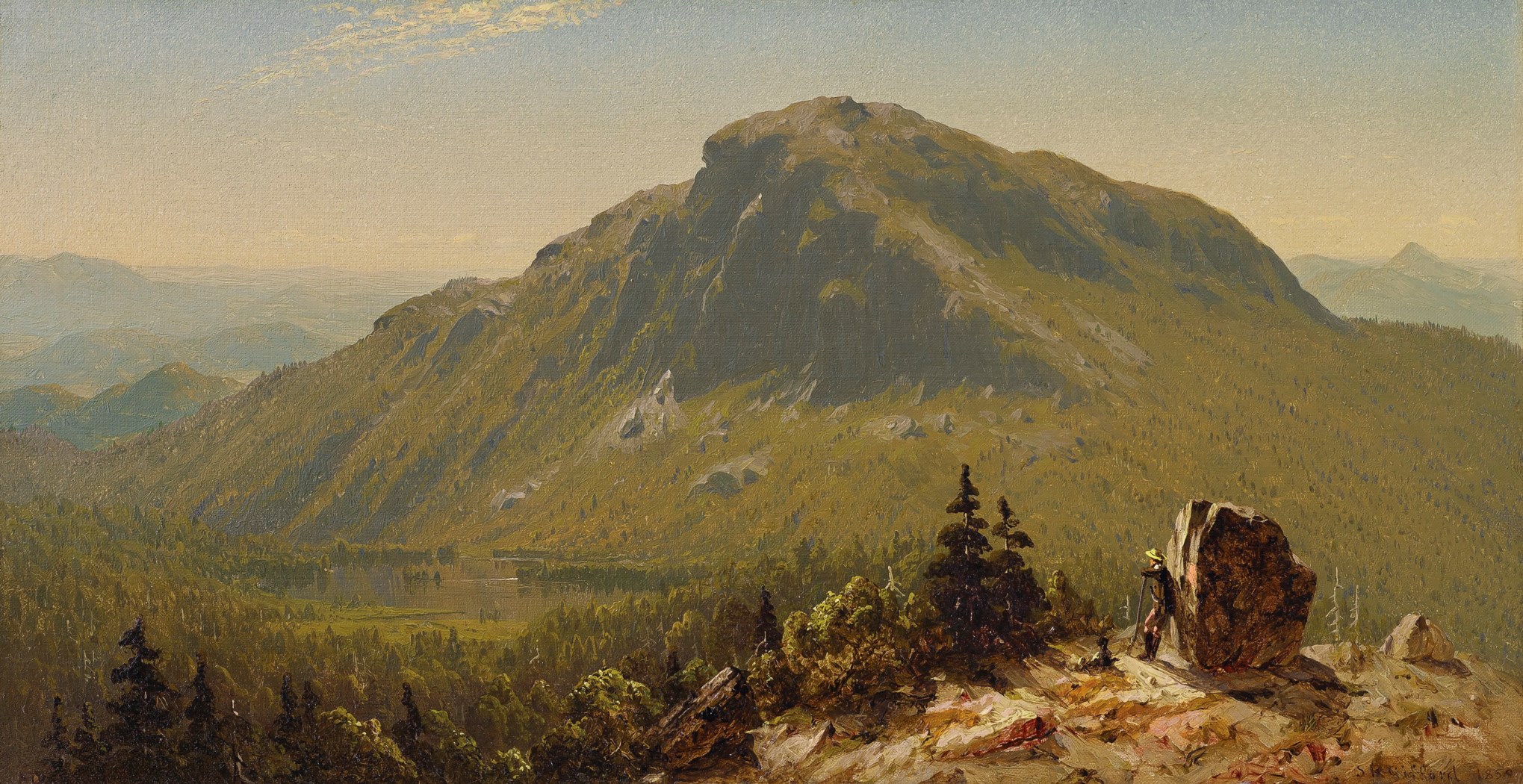 Sanford Robinson Gifford (1823-1880), Mansfield Nose | Christie's