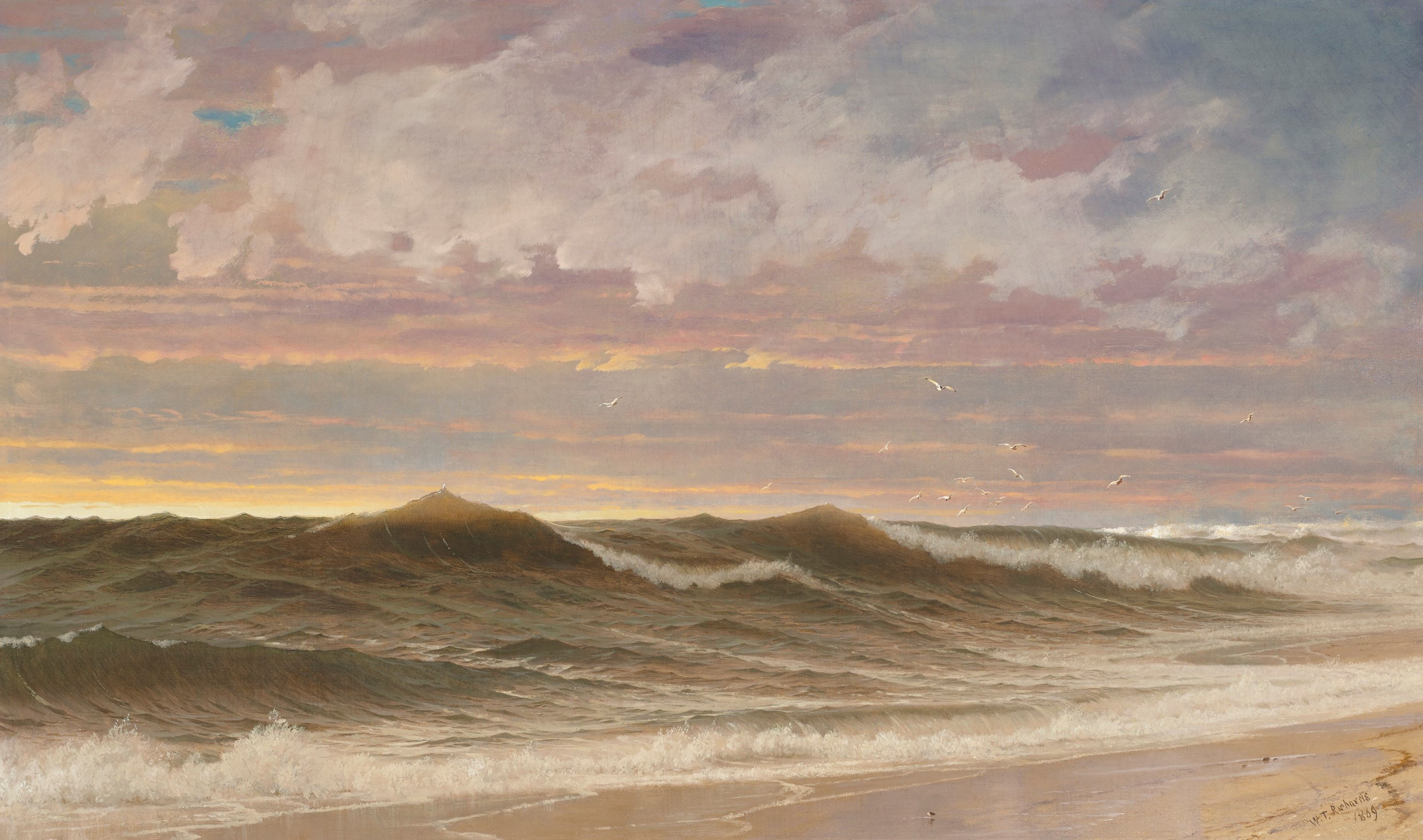 William Trost Richards (1833-1905), Sunlit Coast | Christie's