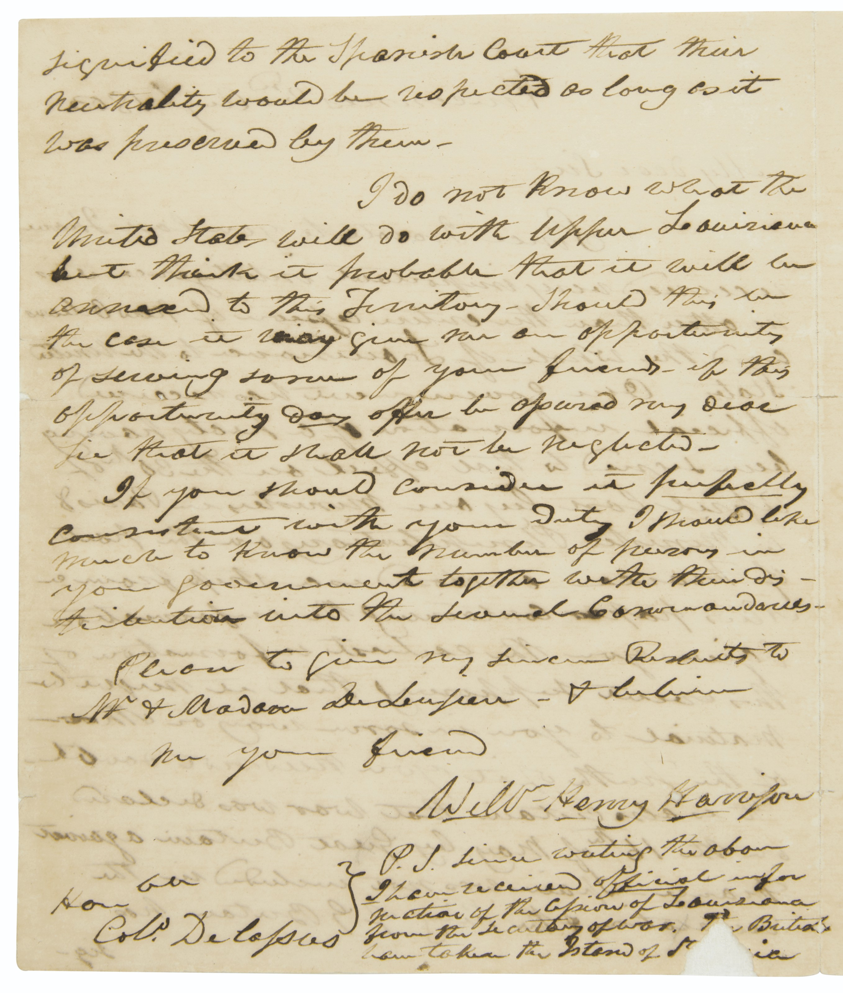 Louisiana Purchase Document