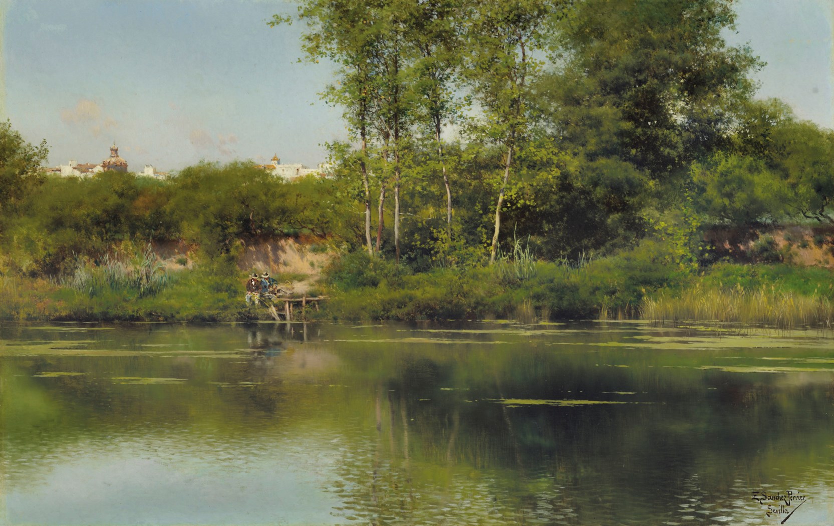 Emilio Sánchez Perrier (Spanish, 1855-1907), Two fishermen | Christie's