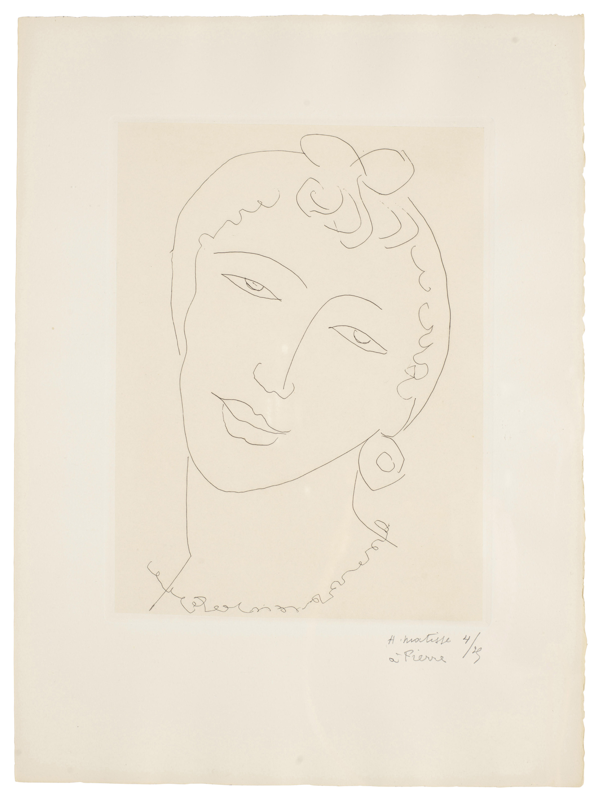 HENRI MATISSE (1869-1954), Martiniquaise: one plate | Christie’s