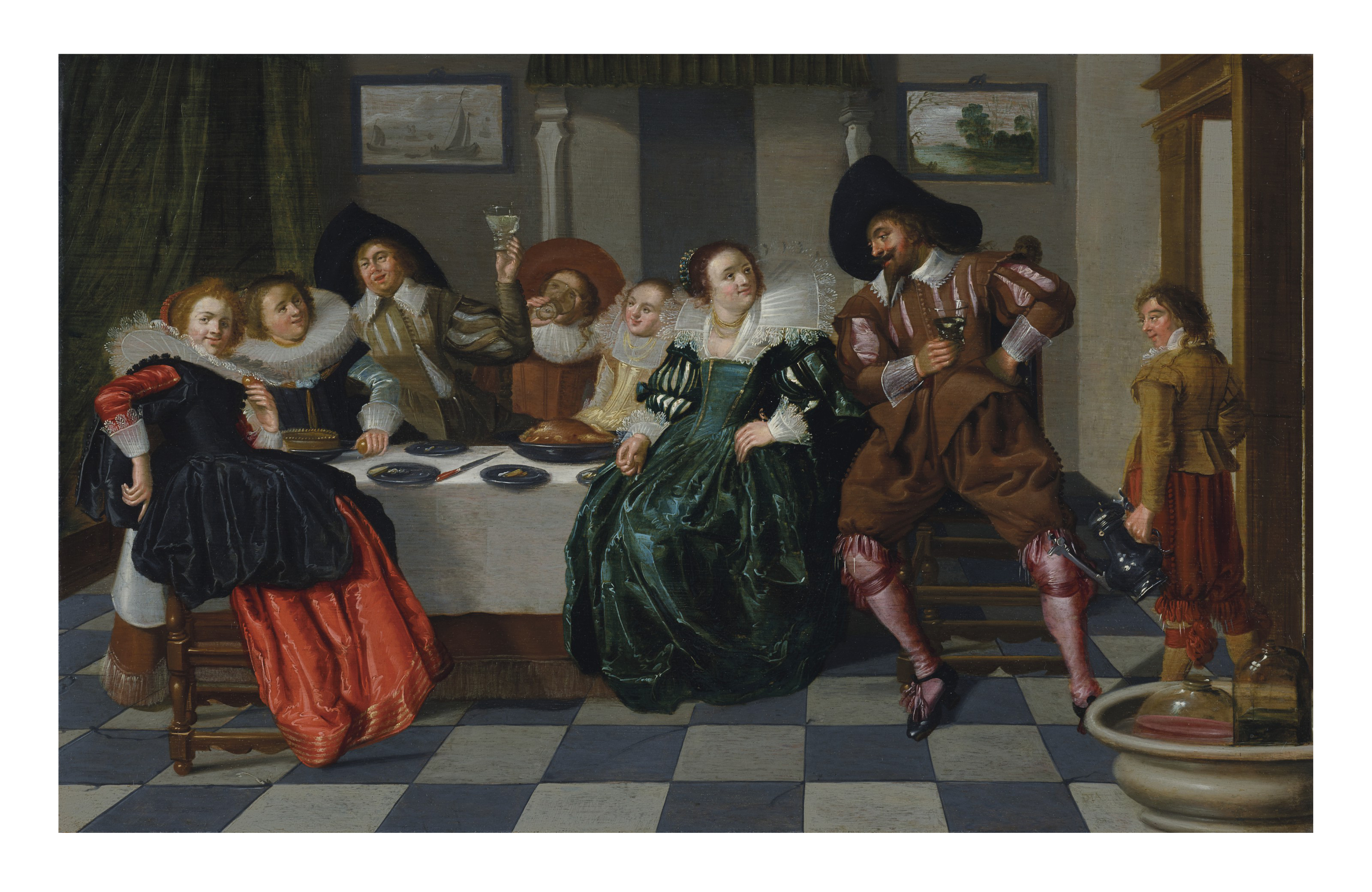 Dirck Hals (Haarlem 1591-1656) - Auktionen & Preisarchiv