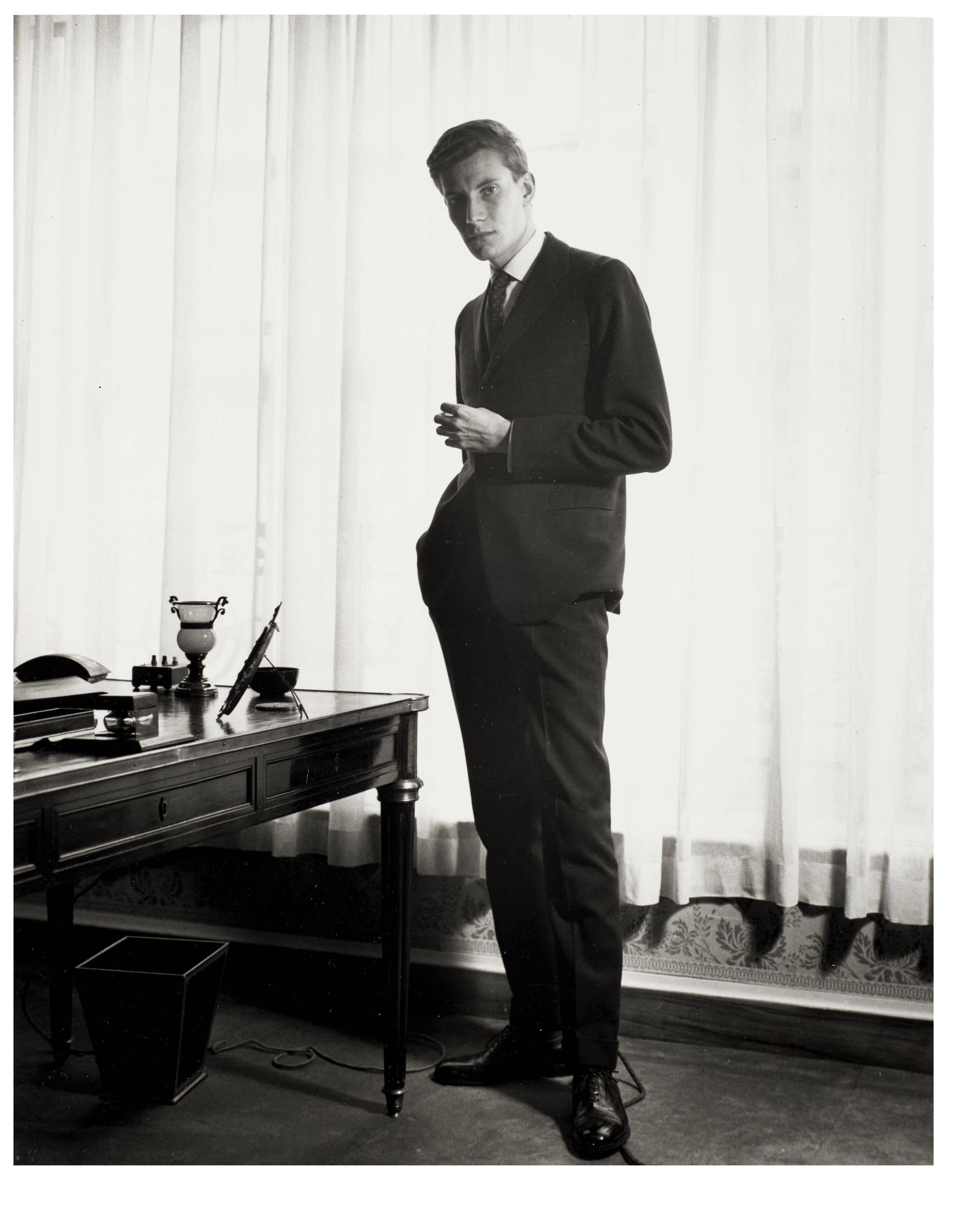 HORST P. HORST (1906-1999), Yves Saint Laurent Chez Dior, Paris, 1958 ...