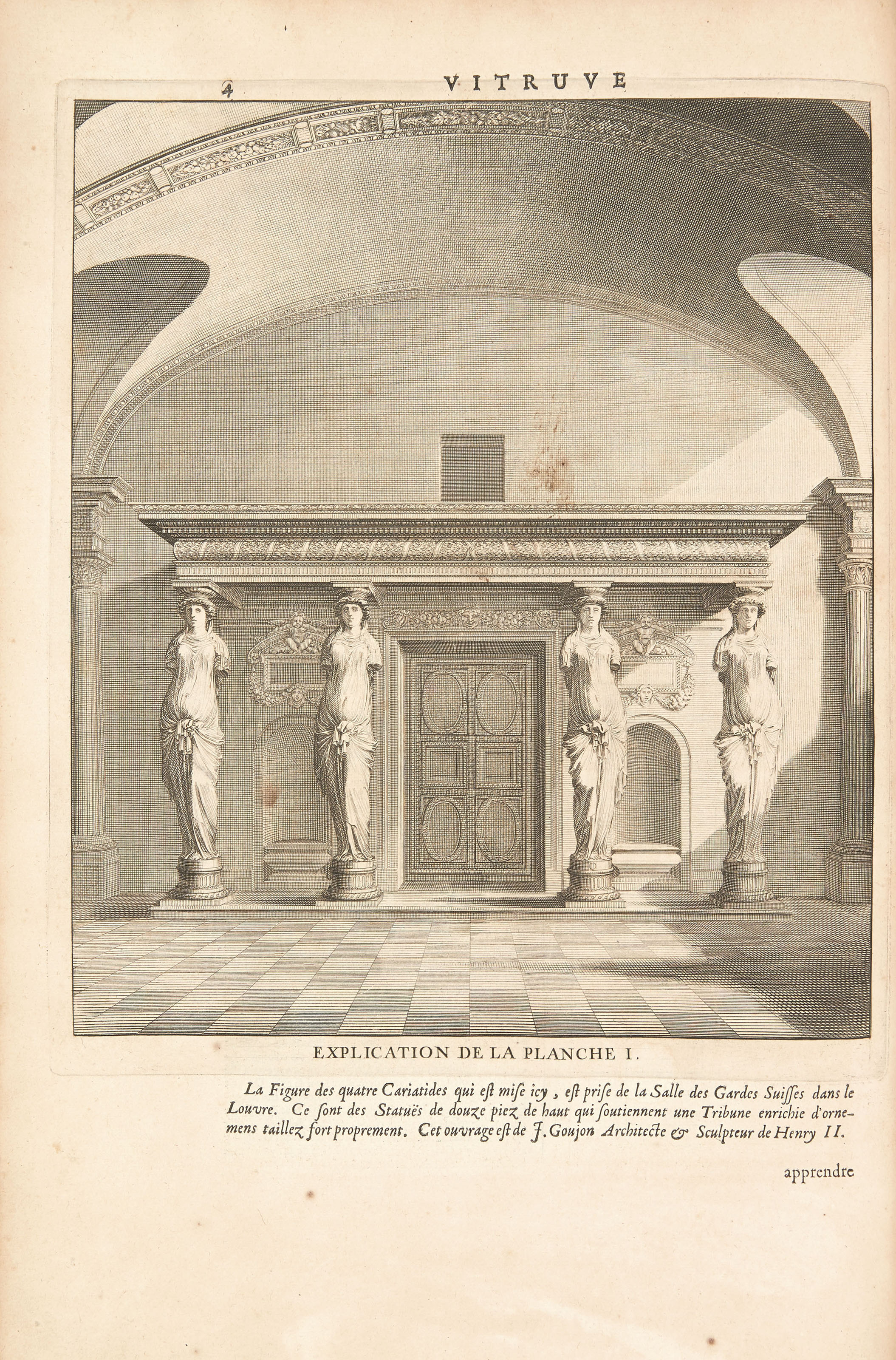 VITRUVE. Les Dix Livres d’architecture de Vitruve, corrigéz et traduits ...