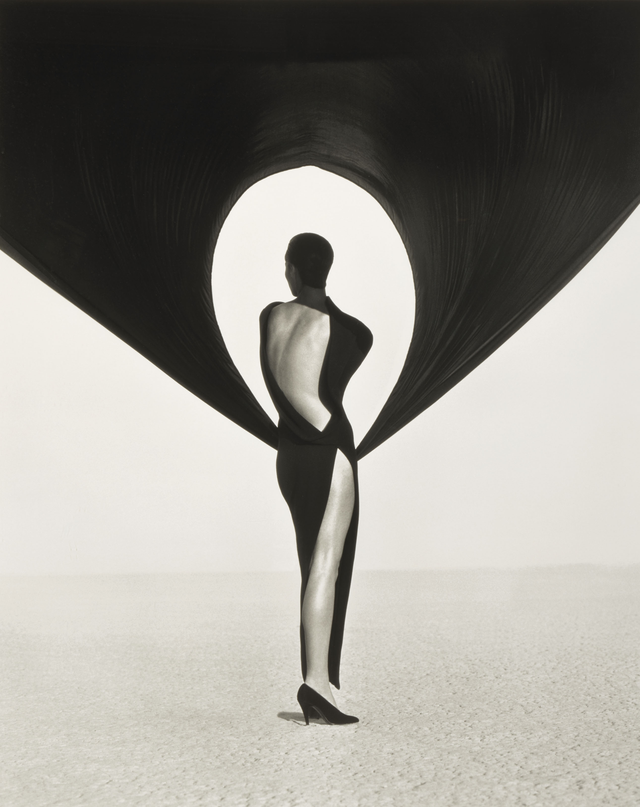 HERB RITTS (1952-2002) , Versace Dress, Back View, El Mirage, 1990 ...