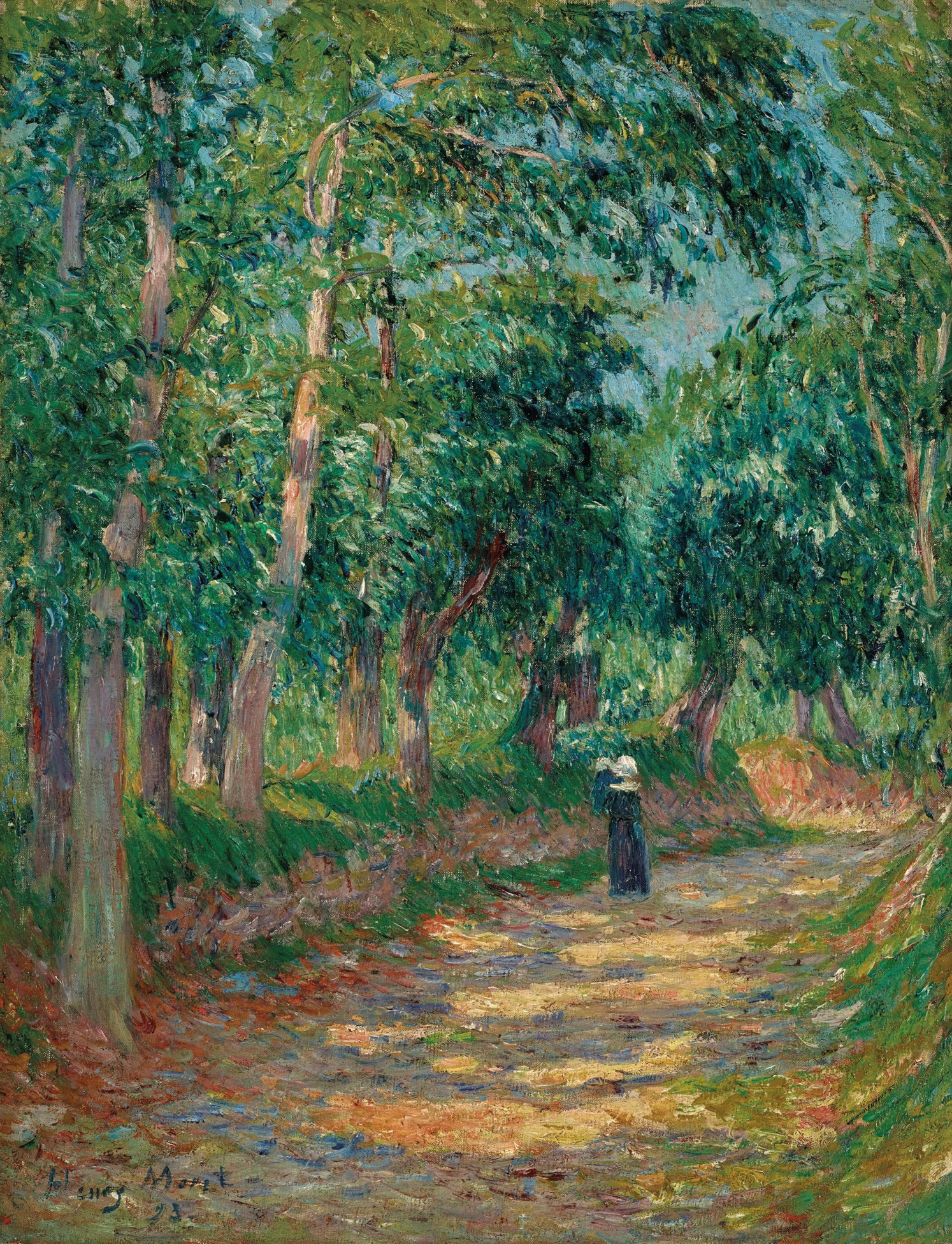 Henry Moret (1856-1913), Chemin creux à Pont-Aven | Christie's