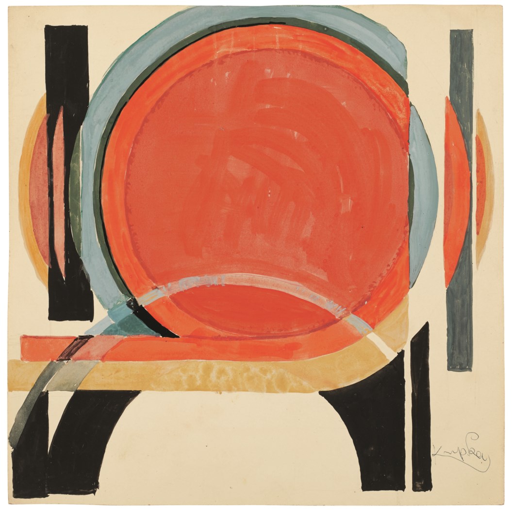 František Kupka (1871-1957), Forme du rouge | Christie's