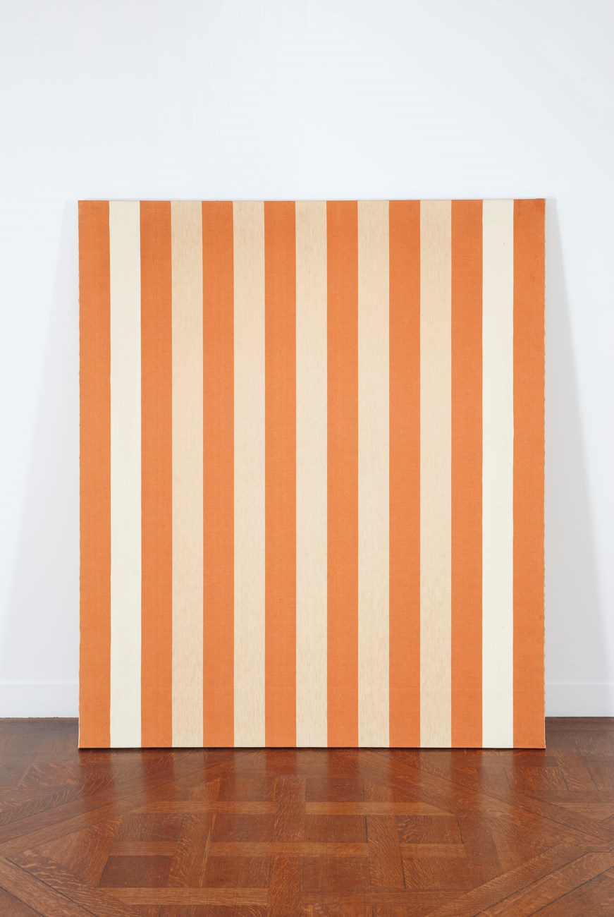 Daniel Buren (Né en 1938), Peinture acrylique sur tissu rayé | Christie's