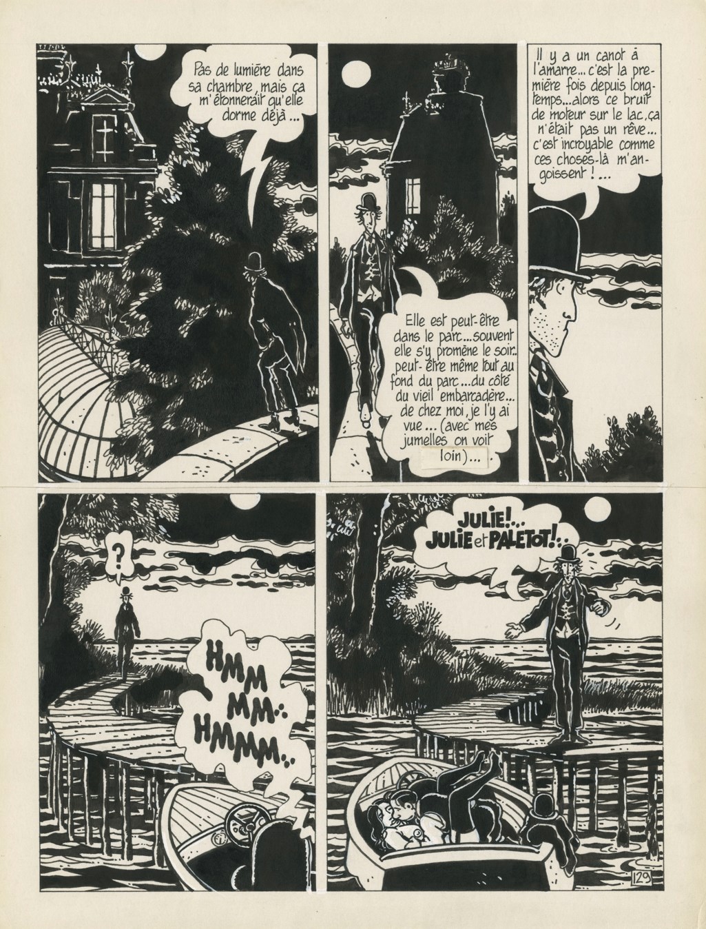Jacques Tardi Original Art For Sale | ComicArtTracker