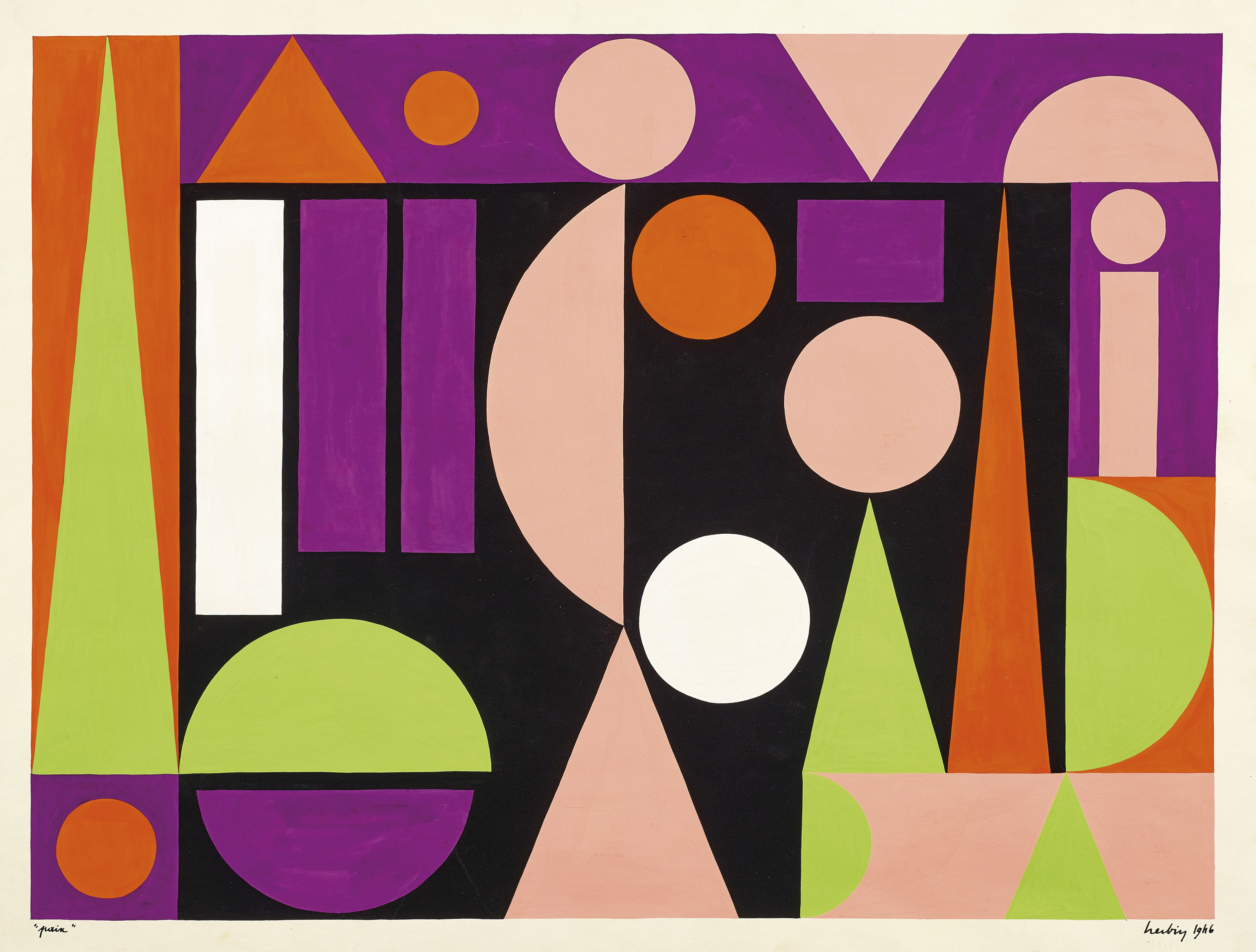 Auguste Herbin (1882-1960) , Paix | Christie's