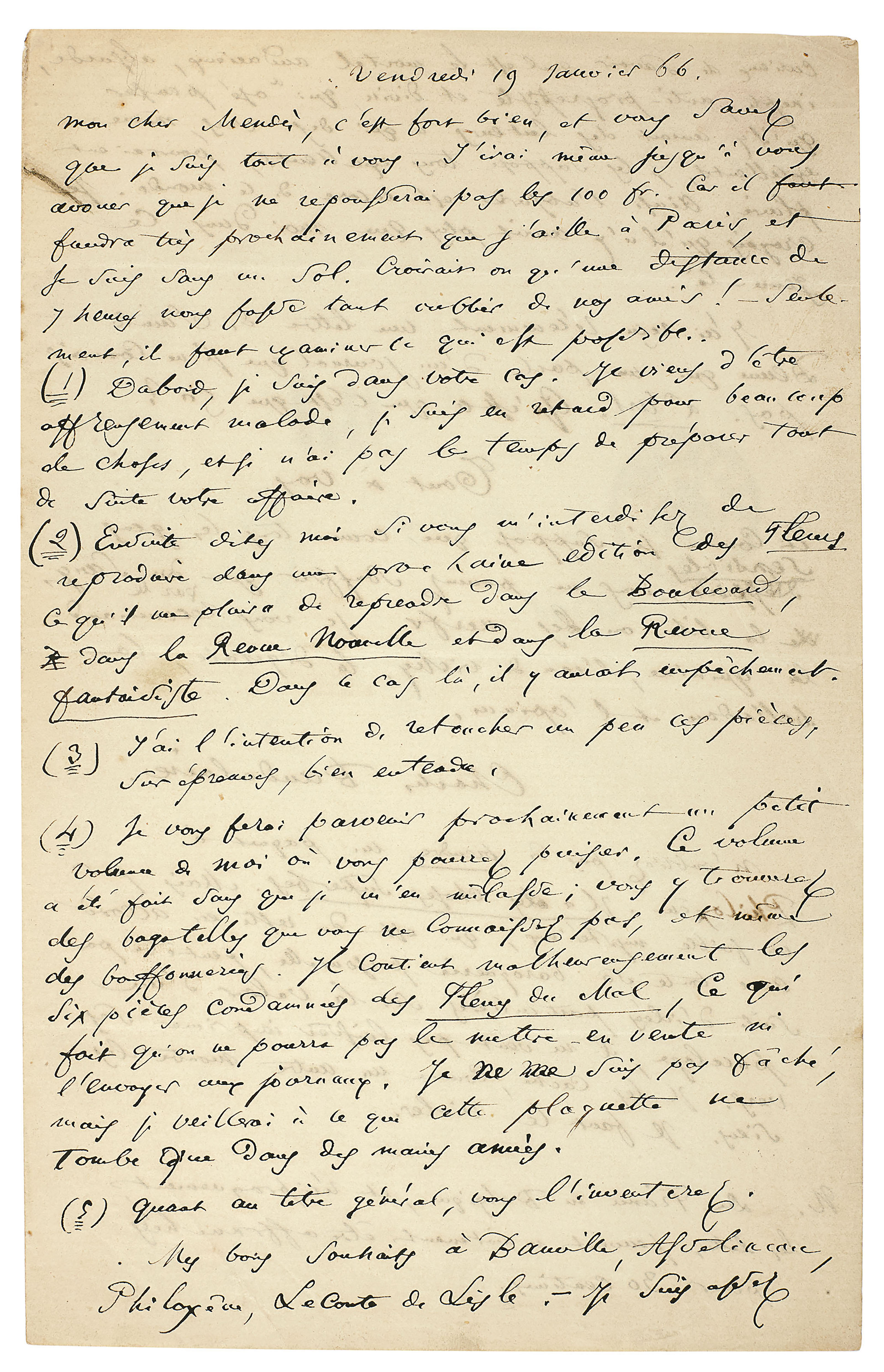 Auktion - Collection Alfred Cortot am 07.10.2019 - LotSearch