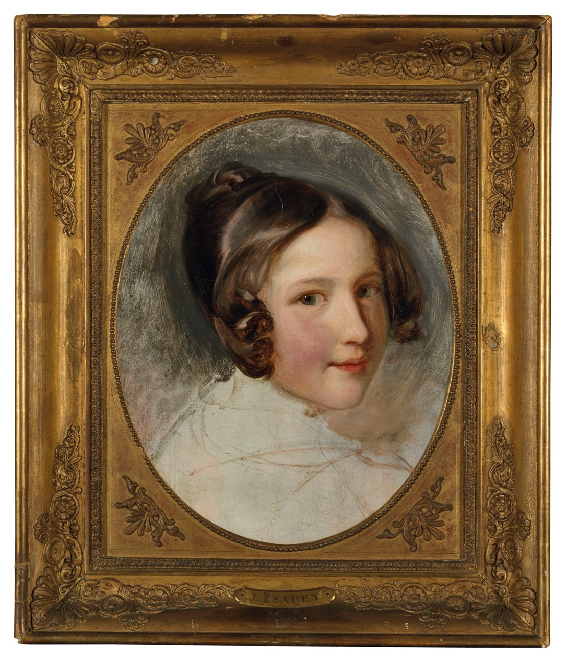 ATTRIBUÉ À JEAN-BAPTISTE ISABEY (1767 - 1855 ), Portrait esquissé de ...
