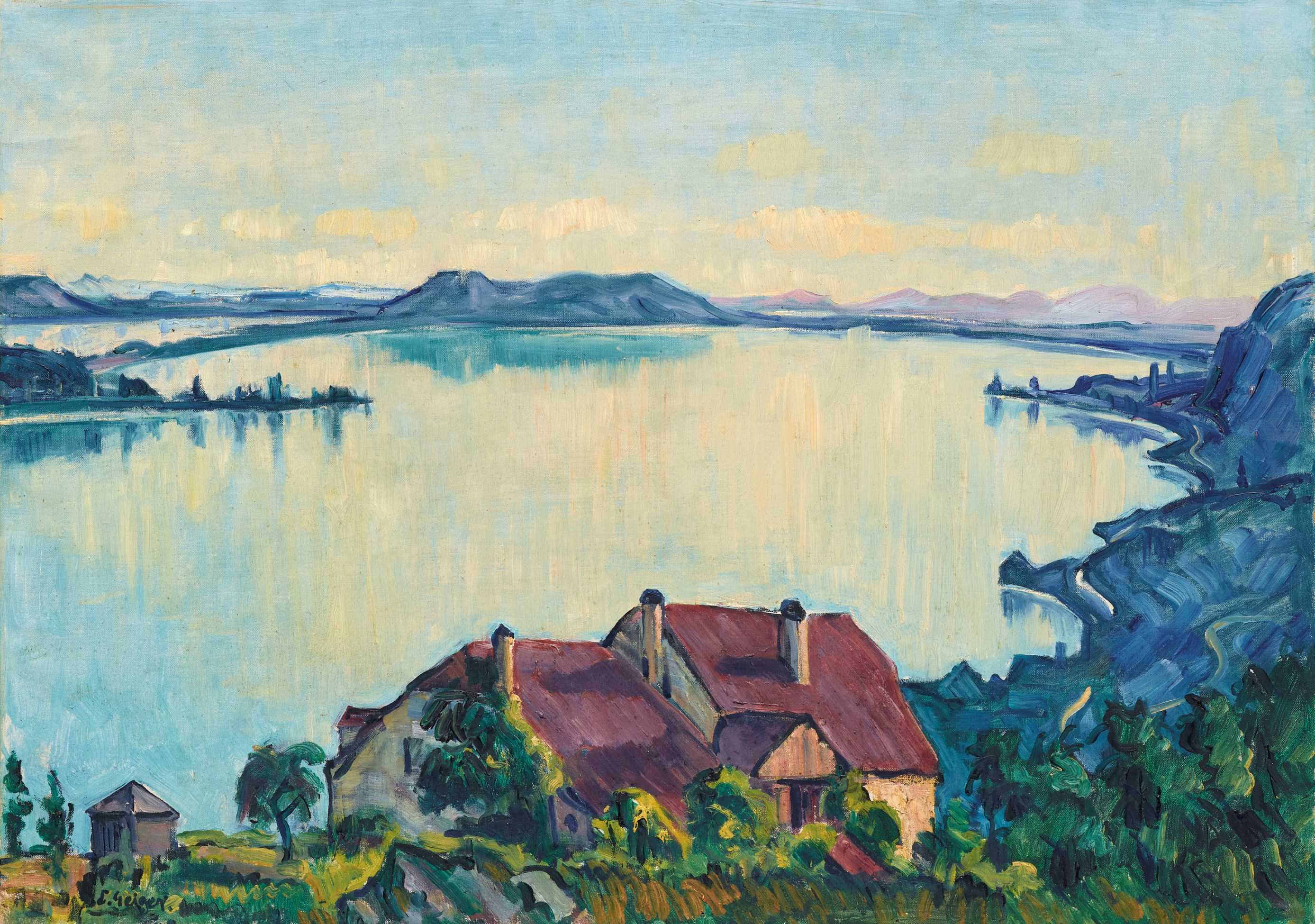 ERNST SAMUEL GEIGER (1876-1965), Kapf, oberhalb Twann, um 1942 | Christie's