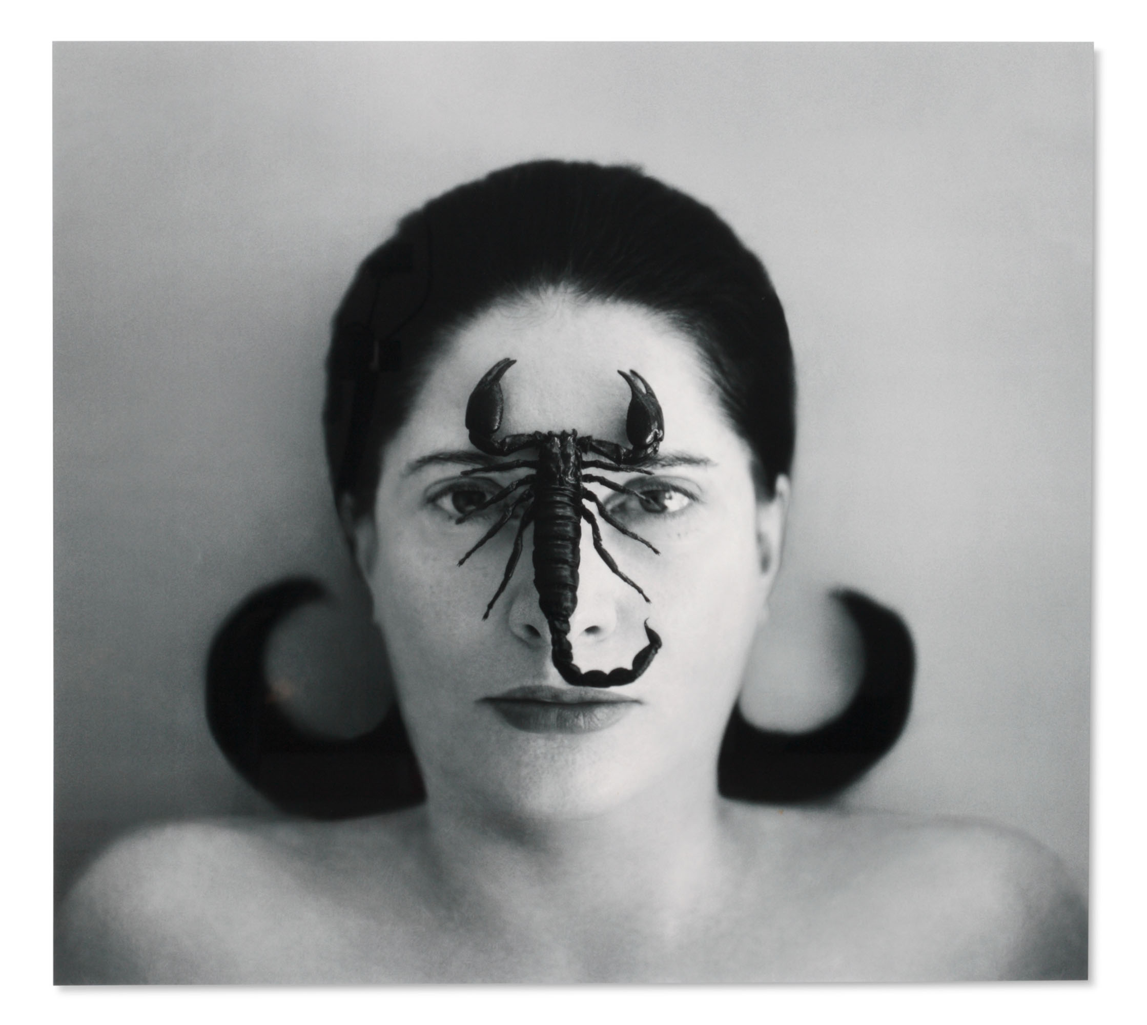 Marina Abramovic (b. 1946), Portrait with Scorpio | Christie’s