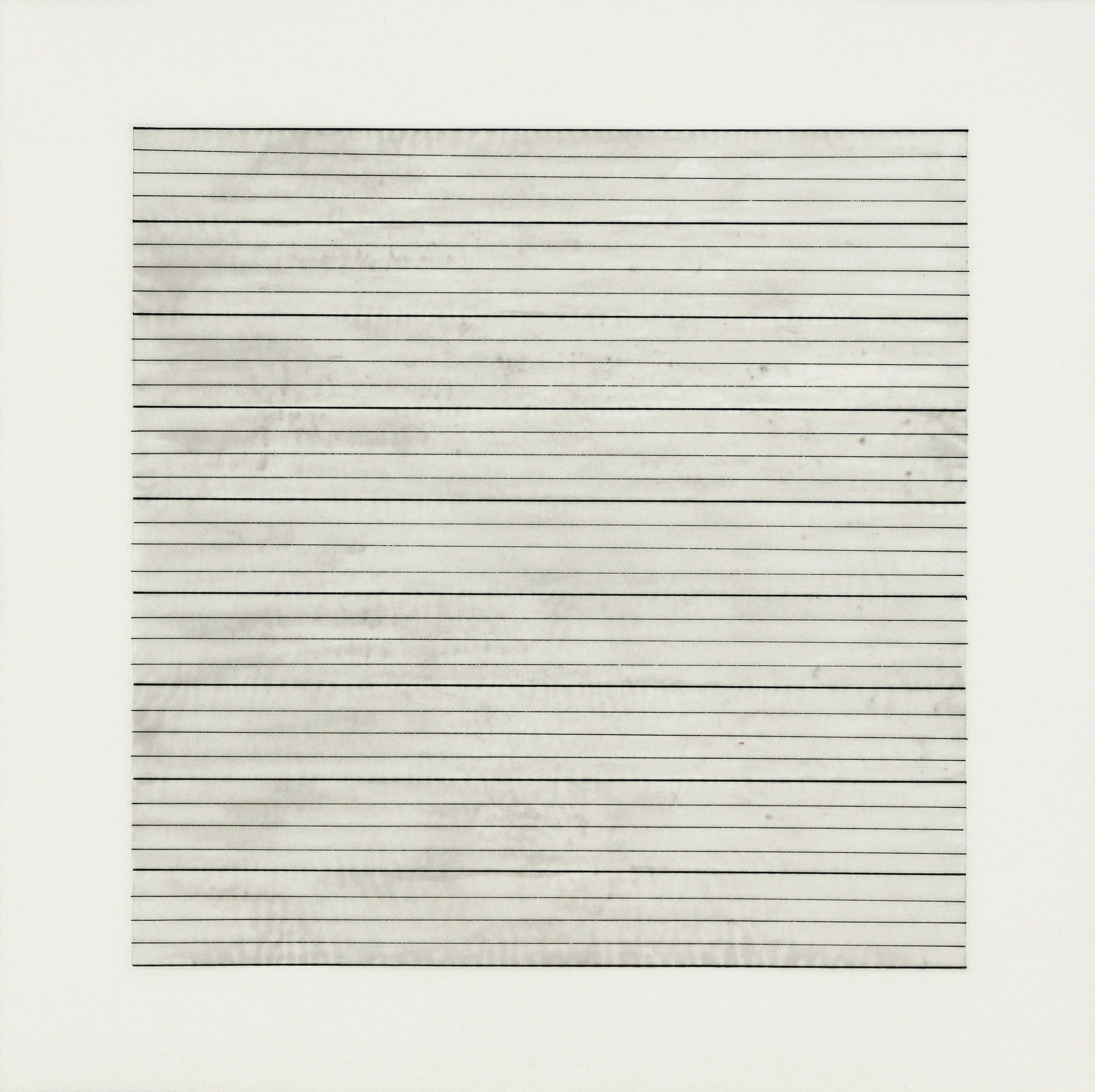 AGNES MARTIN (1912-2004) , Paintings and Drawings 1974-1990 | Christie's