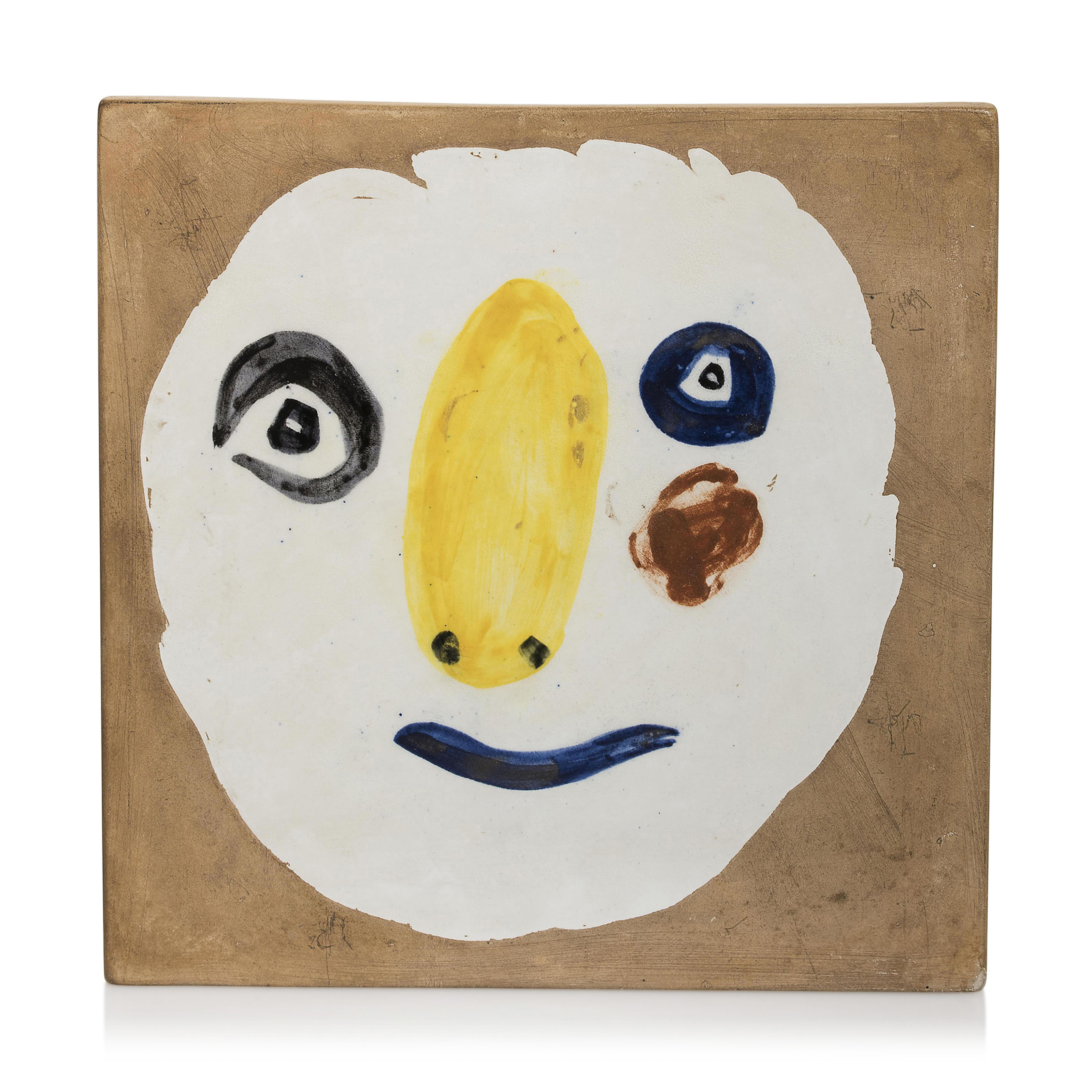 PABLO PICASSO (1881-1973), Tête polychrome (A.R. 455) | Christie’s