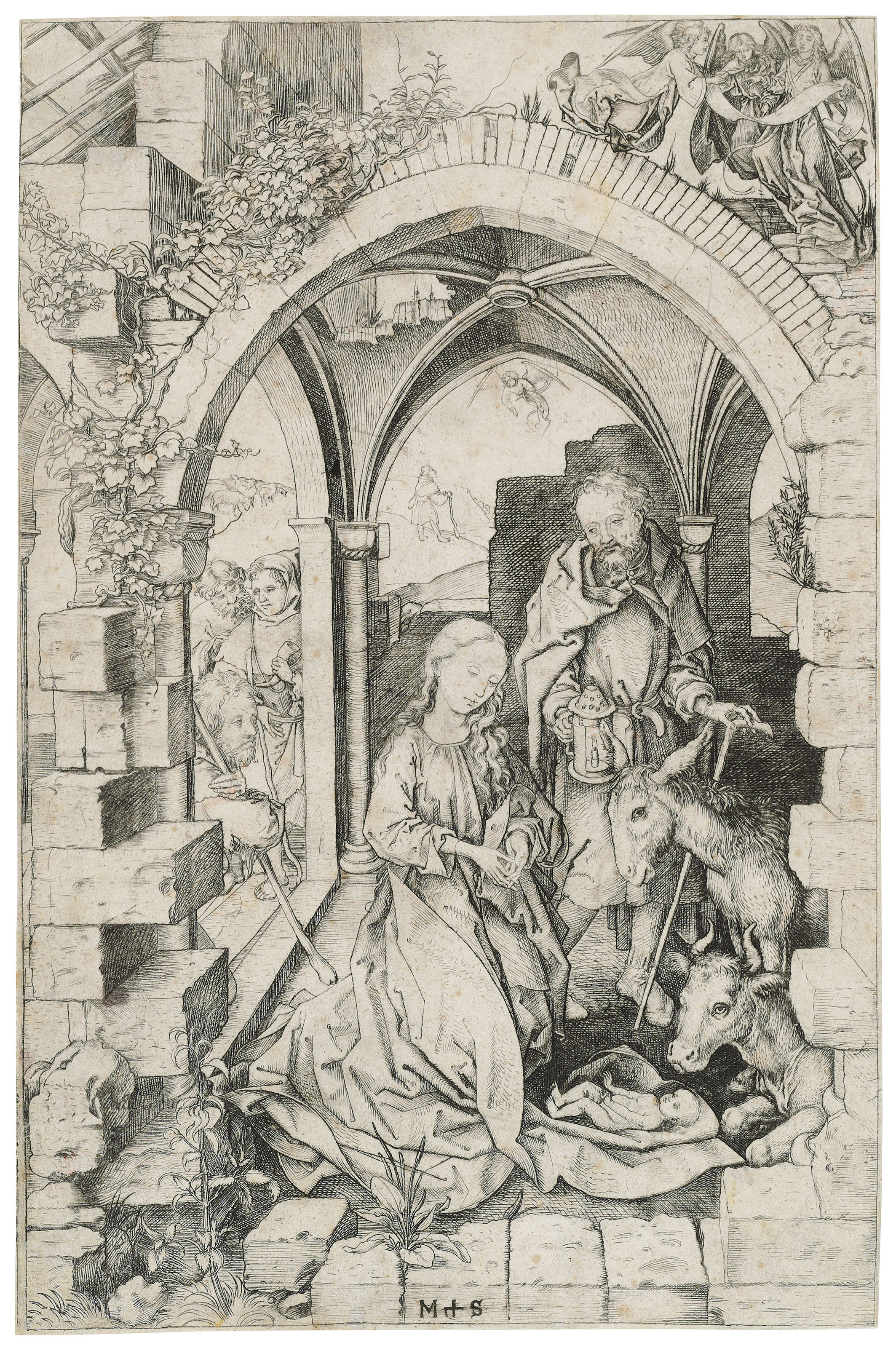 MARTIN SCHONGAUER (CIRCA 1445-1491), The Nativity | Christie’s