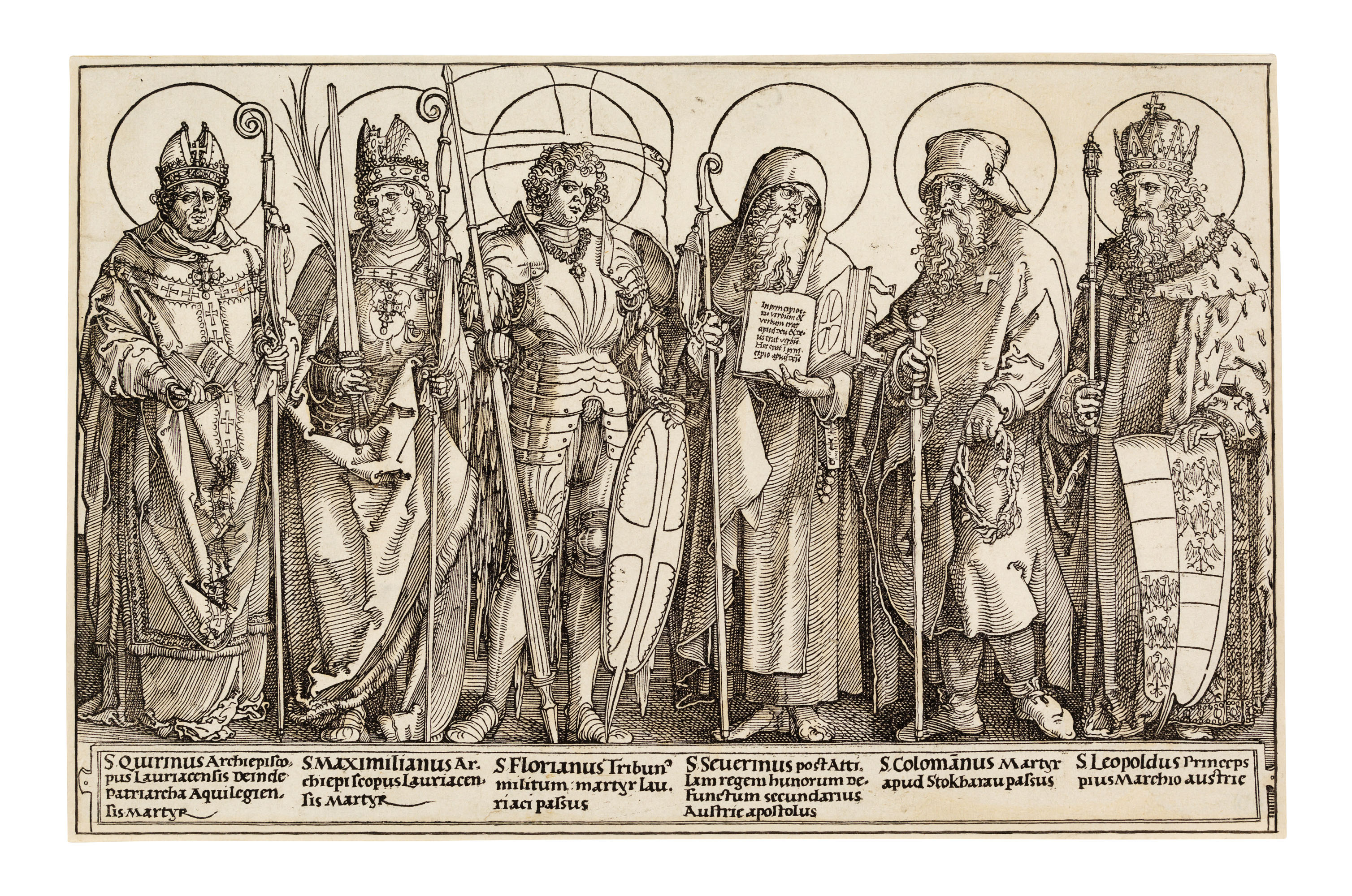 ALBRECHT DÜRER (1471-1528), The Patron Saints of Austria | Christie’s