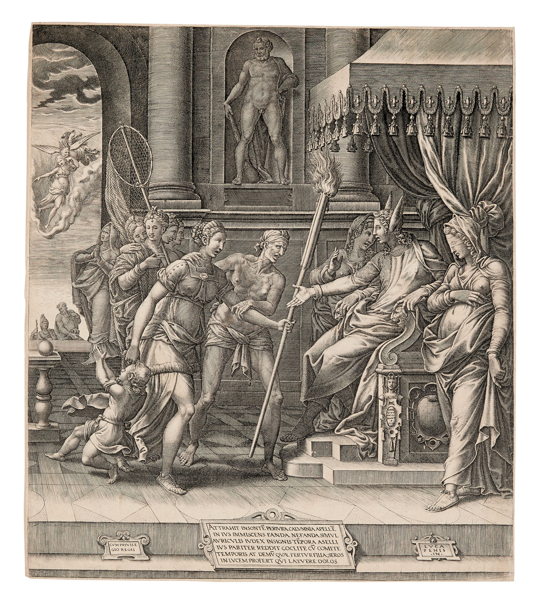 GIORGIO GHISI (1520-1582) AFTER LUCA PENNI (AFTER 1504-1557), The ...