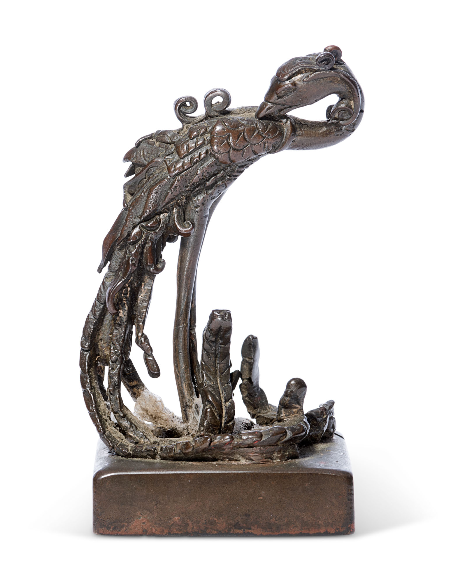 A BRONZE 'PHOENIX' SEAL, 17TH-18TH CENTURY | Christie’s