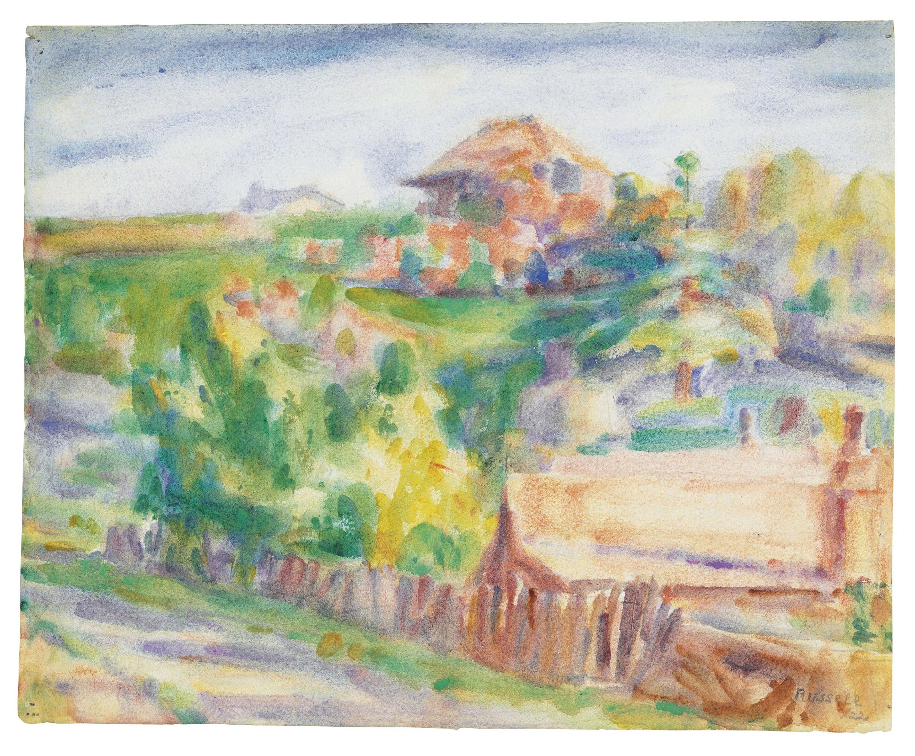 John Peter Russell (1858-1930), Sydney - on cliffs | Christie’s