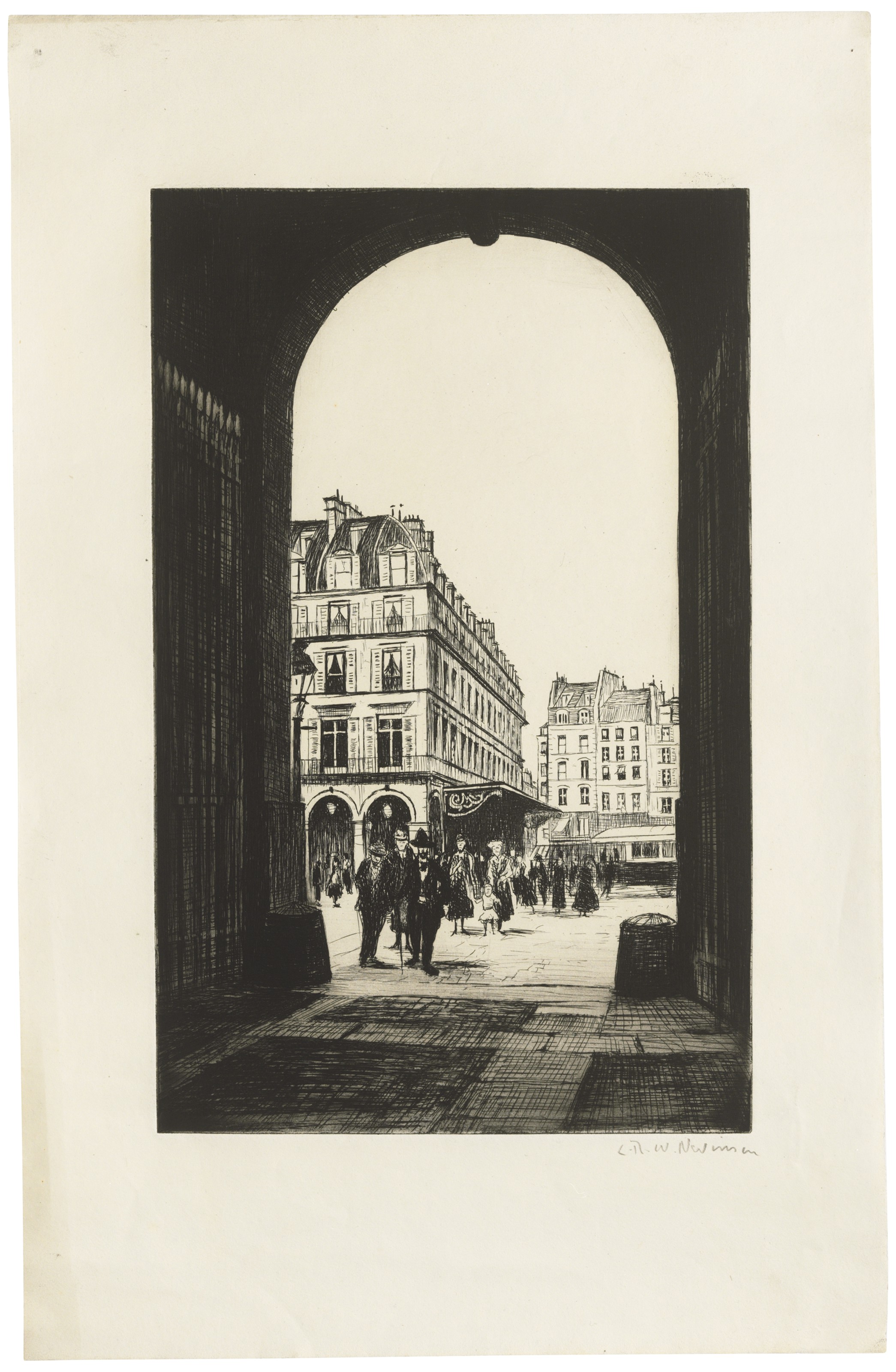 CHRISTOPHER RICHARD WYNNE NEVINSON (1889-1946), Le Louvre | Christie’s