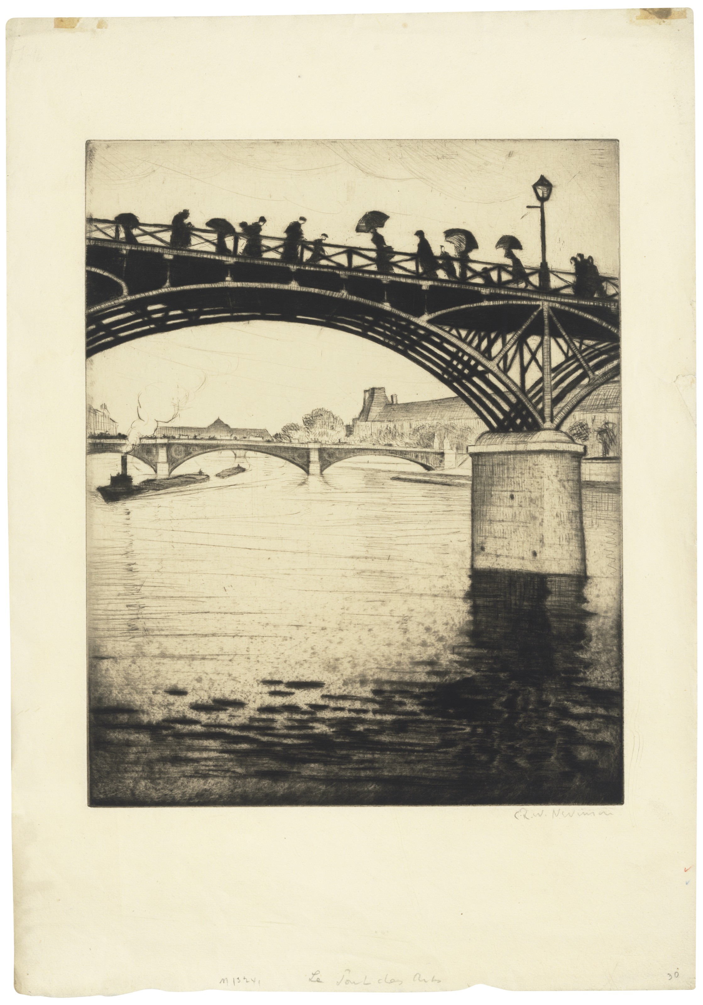 CHRISTOPHER RICHARD WYNNE NEVINSON (1889-1946), Pont des Arts | Christie’s