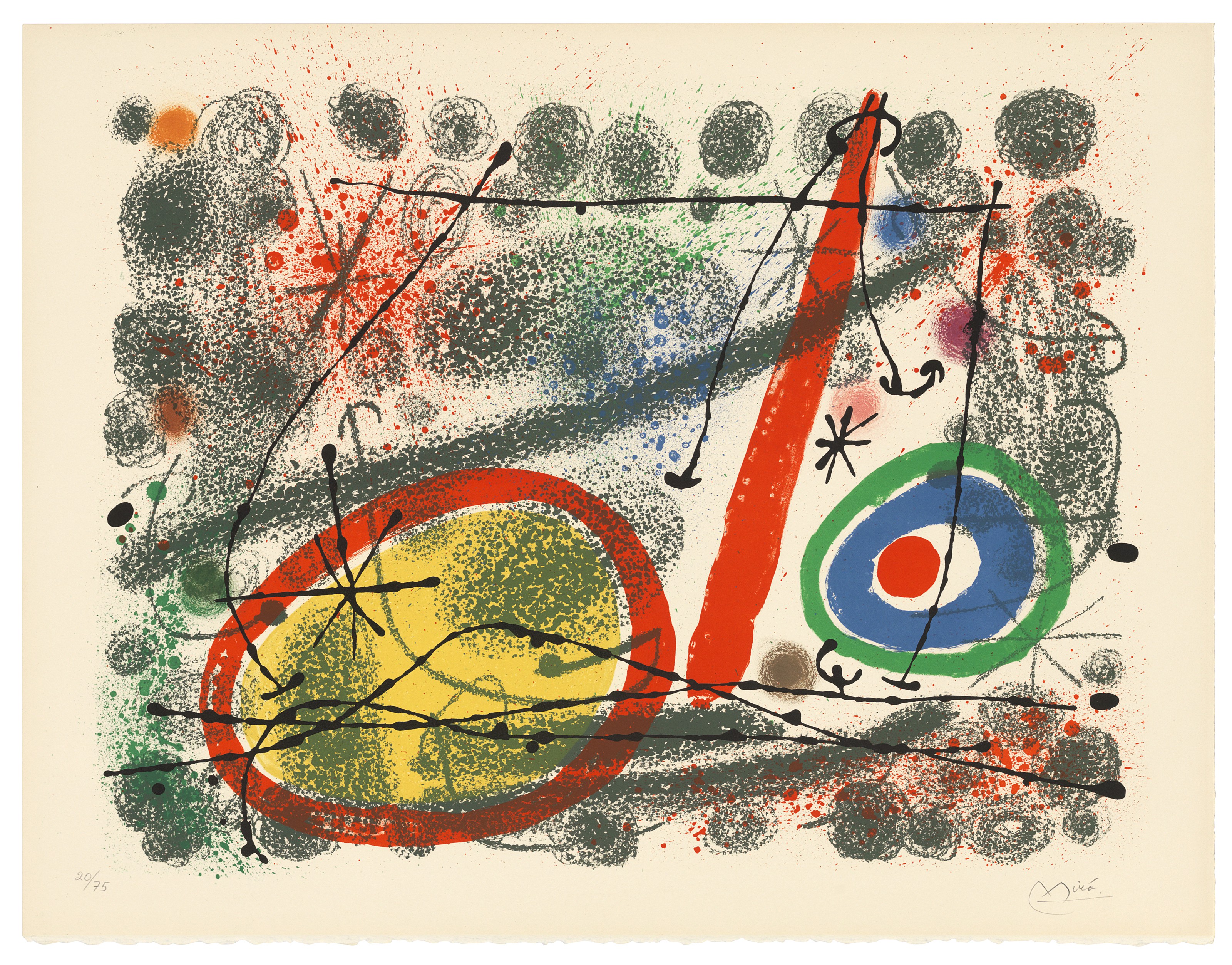 JOAN MIRÓ (1893-1983), One Plate, from: Cartones | Christie’s