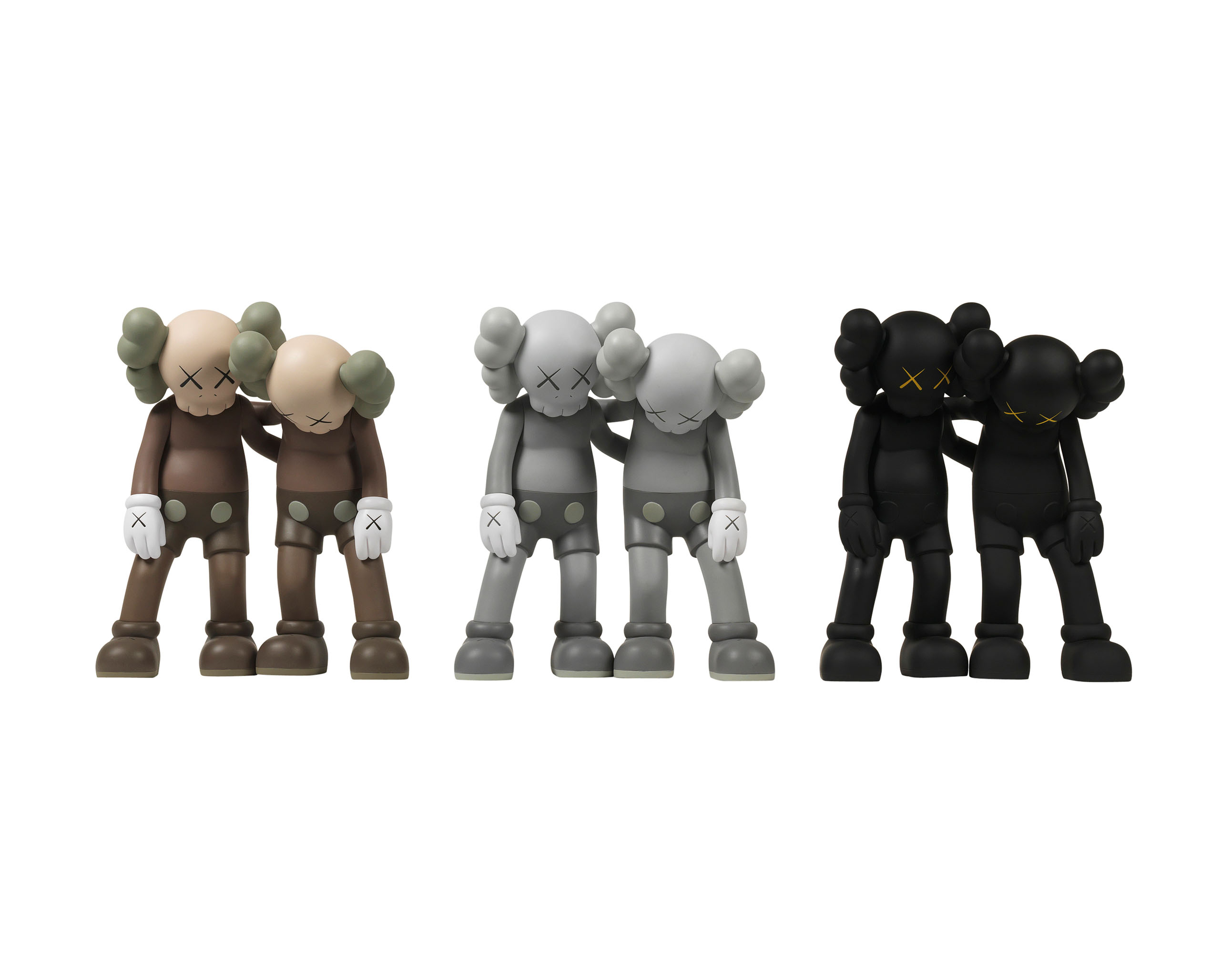 KAWS (B. 1974), Along the Way (Brown, Grey and Black) | Christie’s