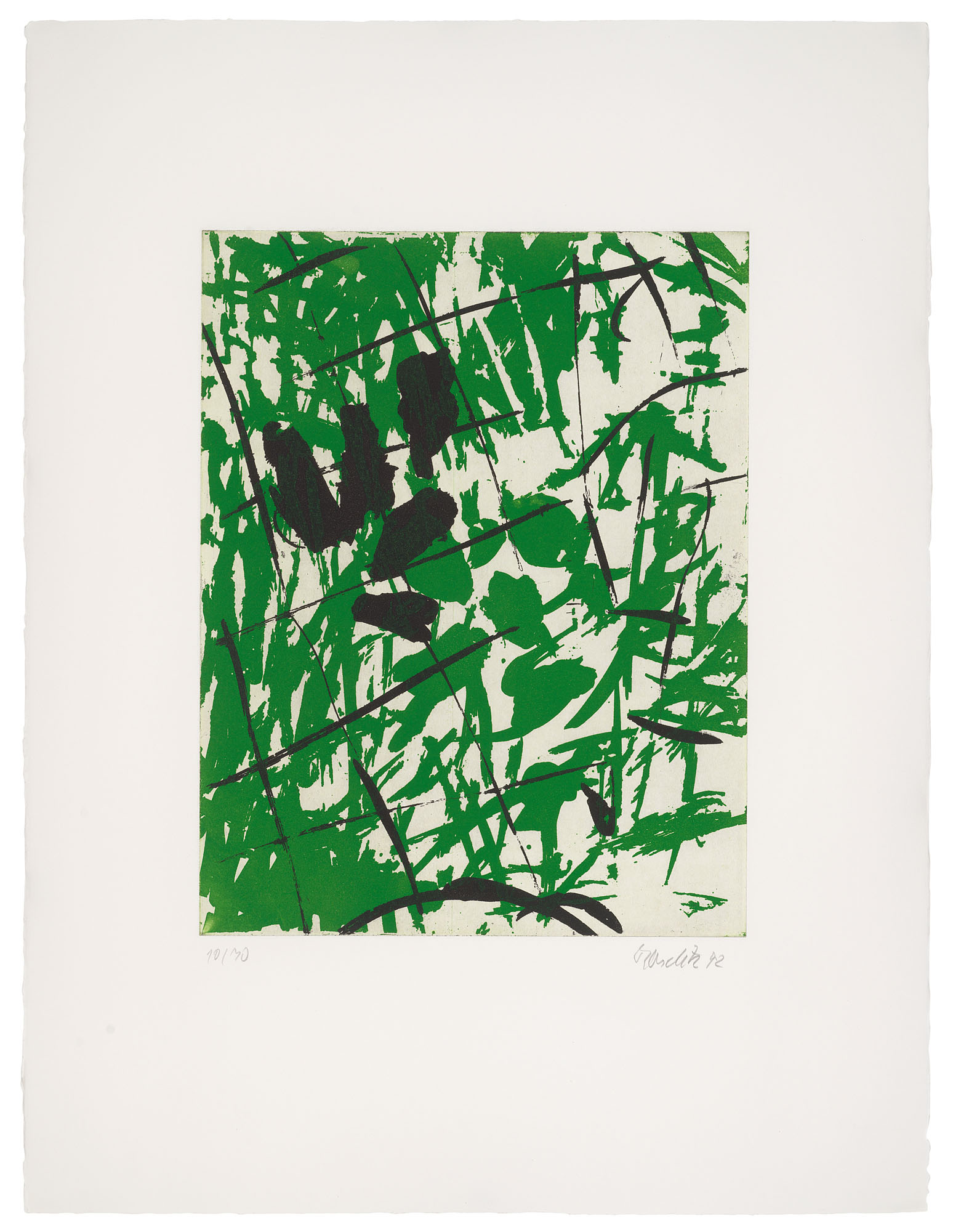 GEORG BASELITZ (B. 1938), Untitled (Two Works) | Christie’s