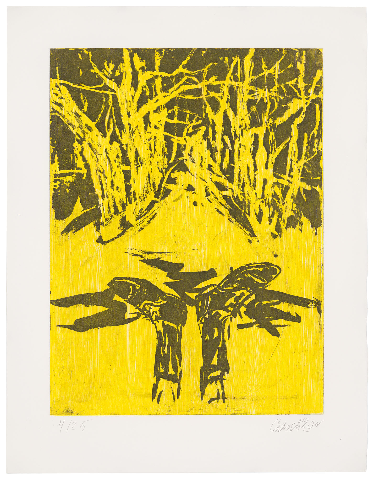 GEORG BASELITZ (B. 1938), Spaziergang | Christie’s