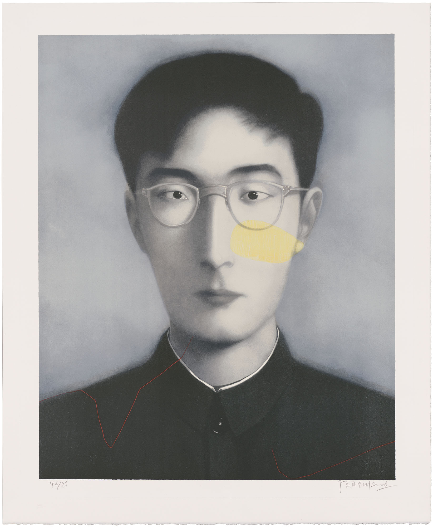 Zhang Xiaogang B 1958 Bloodline Series The Young Man