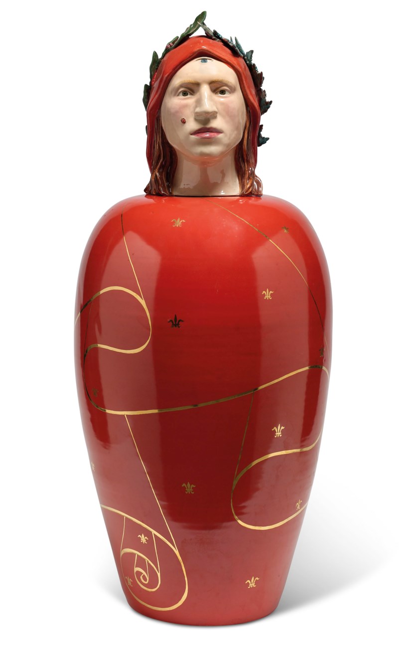 Luigi Ontani (b. 1943), Canopo Dante (Dante Urn) | Christie's