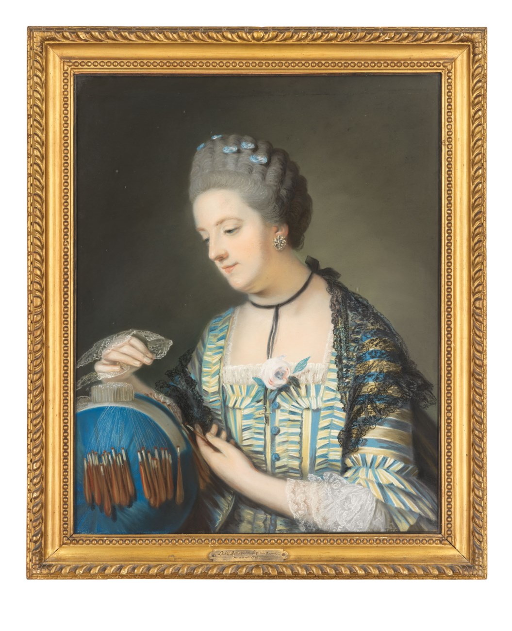 Katherine Read (1723-1778), Portrait of Lady Louisa Conolly, née Lennox ...