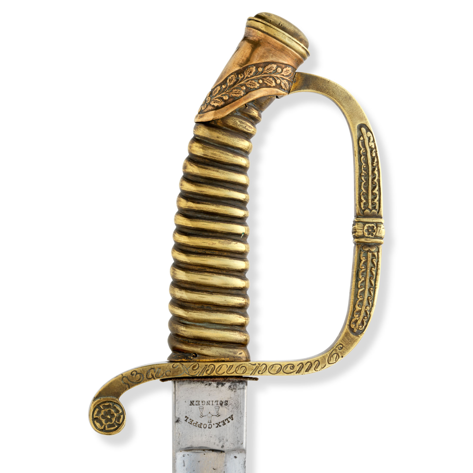 A 'GOLDEN' INFANTRY OFFICER SWORD, PATTERN 1867, CIRCA 1870 | Christie’s