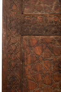 A PAIR OF IVORY-INLAID WOODEN DOORS, IRAN, 18TH CENTURY, THE ...